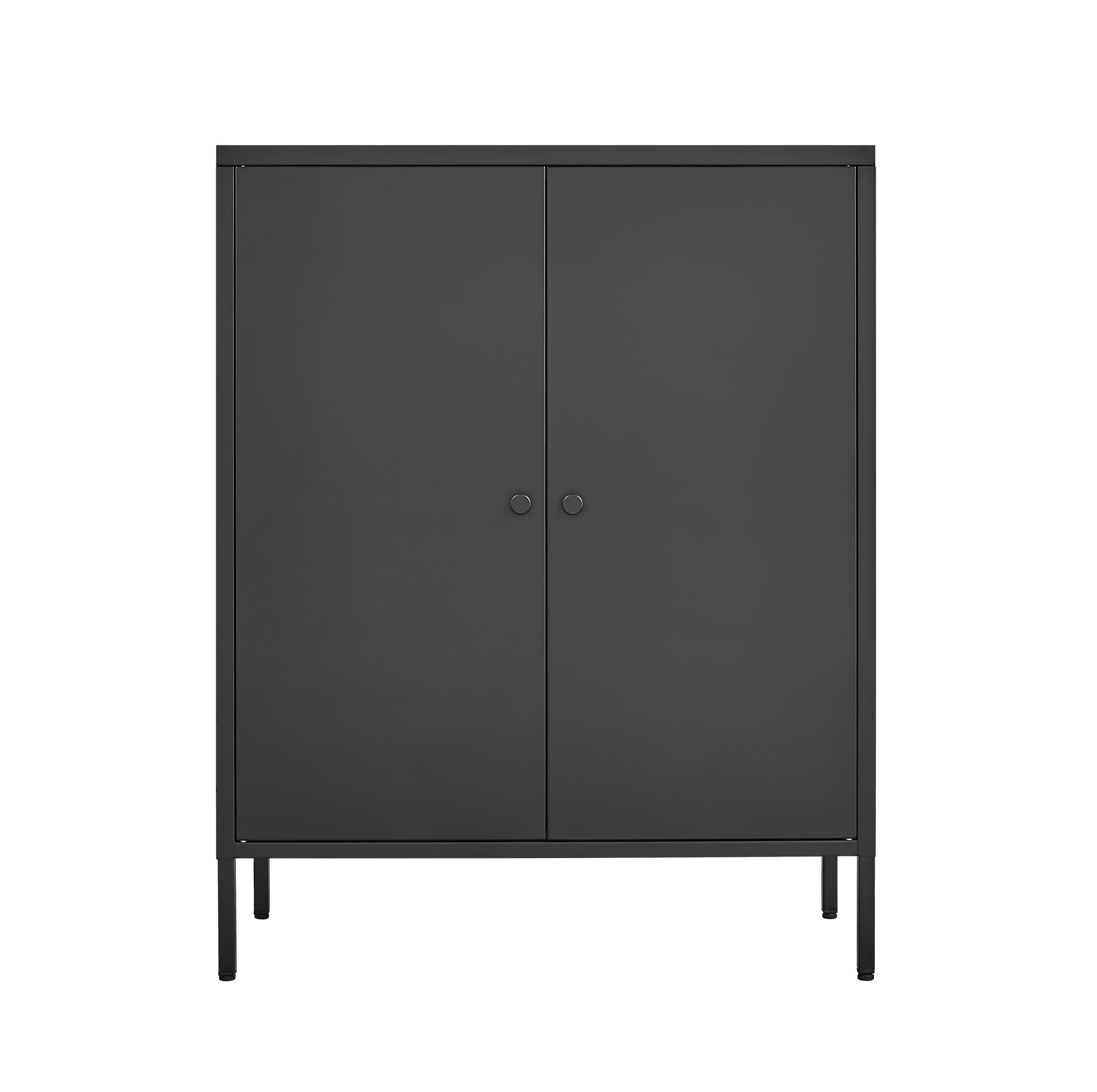 Latitude Run® Kitchen Buffet Server Table Accent Sideboard Cupboard ...