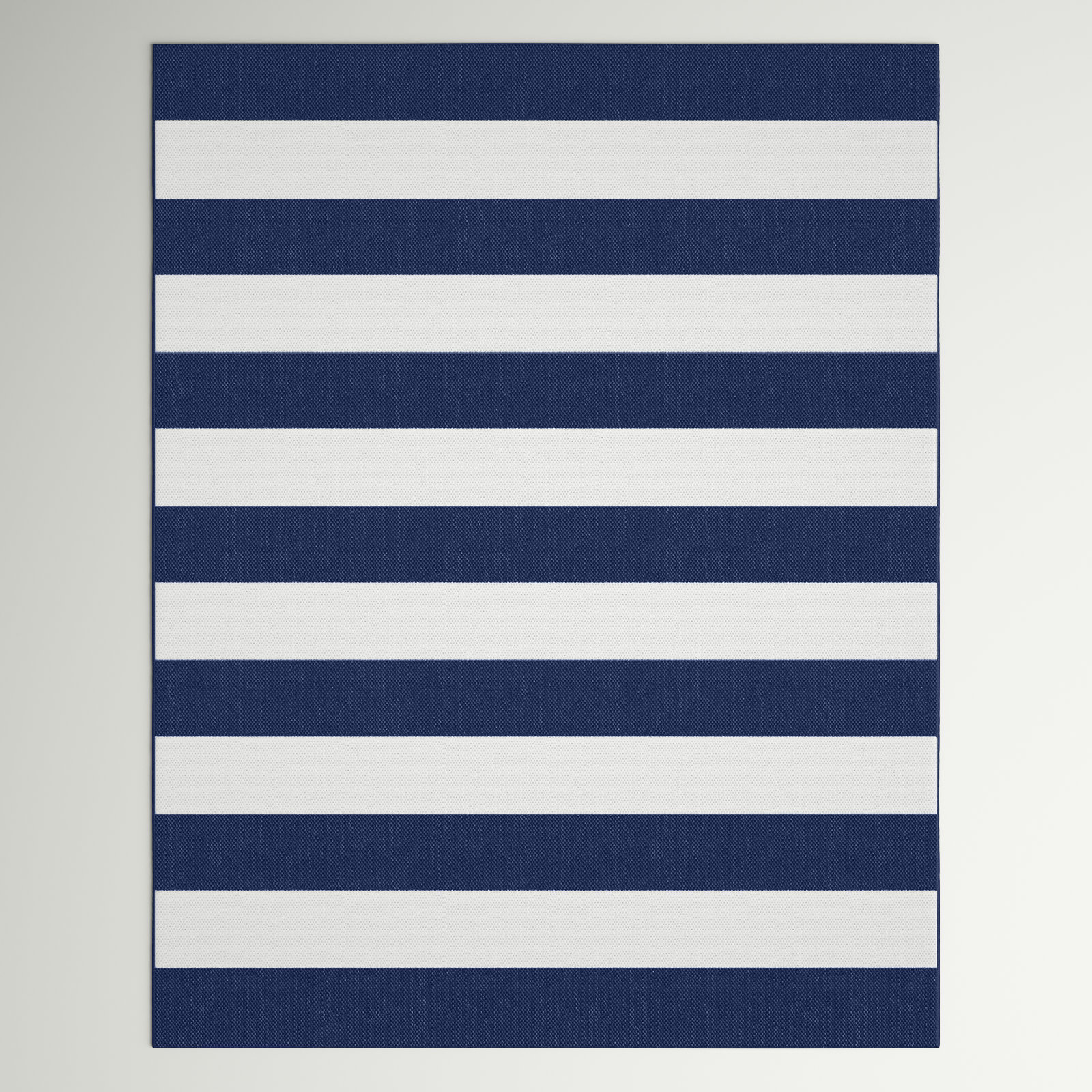 Sand & Stable™ Mendocino Striped Navy Blue Indoor/Outdoor Area Rug ...