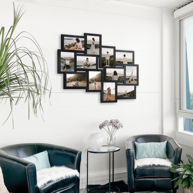 Ebern Designs 12 Opening Picture Frame Gallery Wall Frame | Wayfair