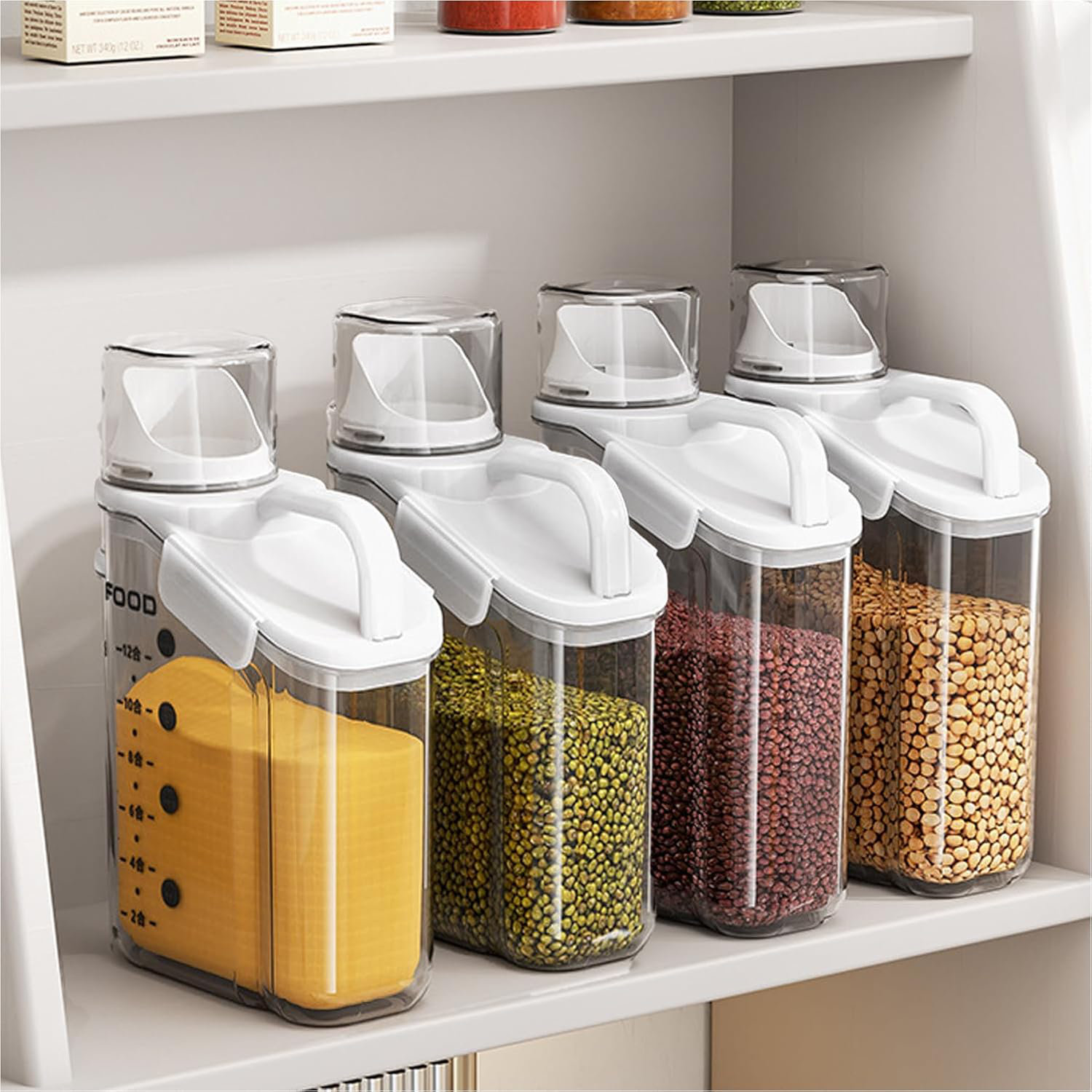 Prep & Savour 1 Piece Cereal Containers Storage, 2.8L/95Oz Airtight ...