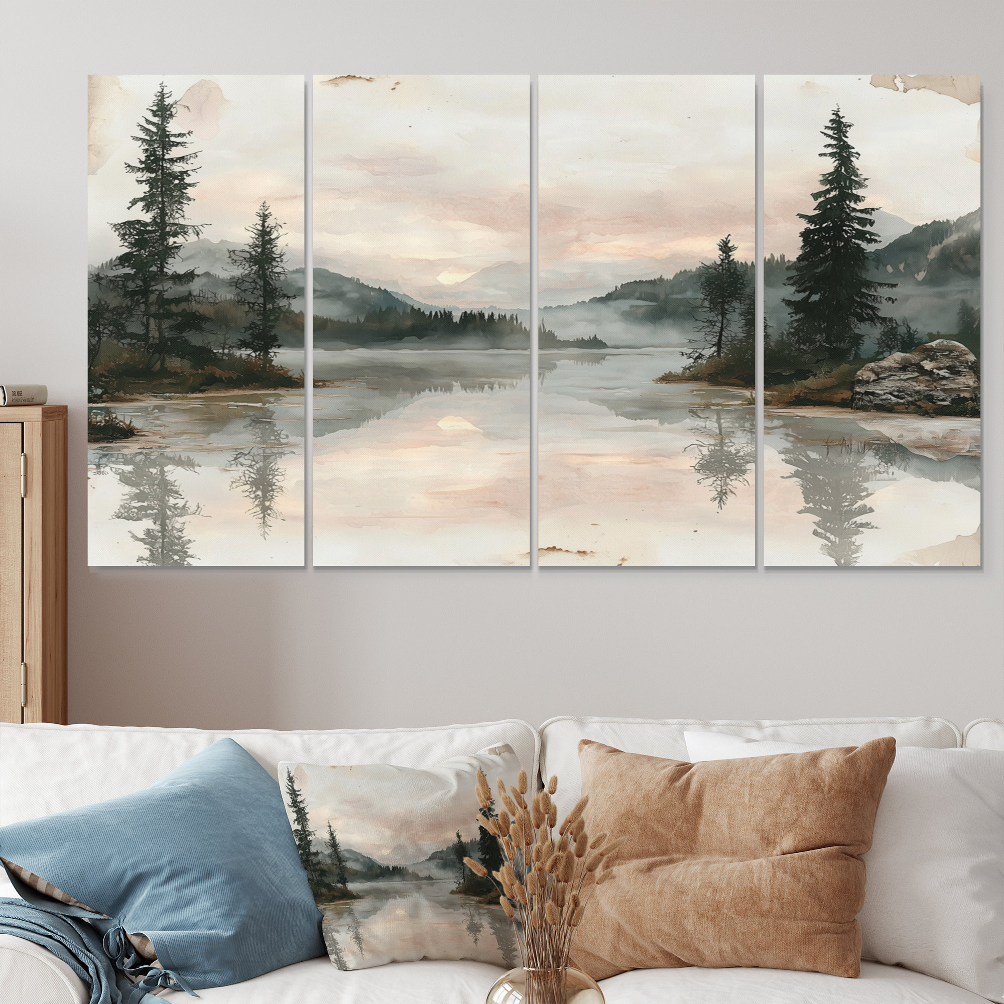 Millwood Pines Westhope - Lake House Wall Art - Traditional Wall Art ...