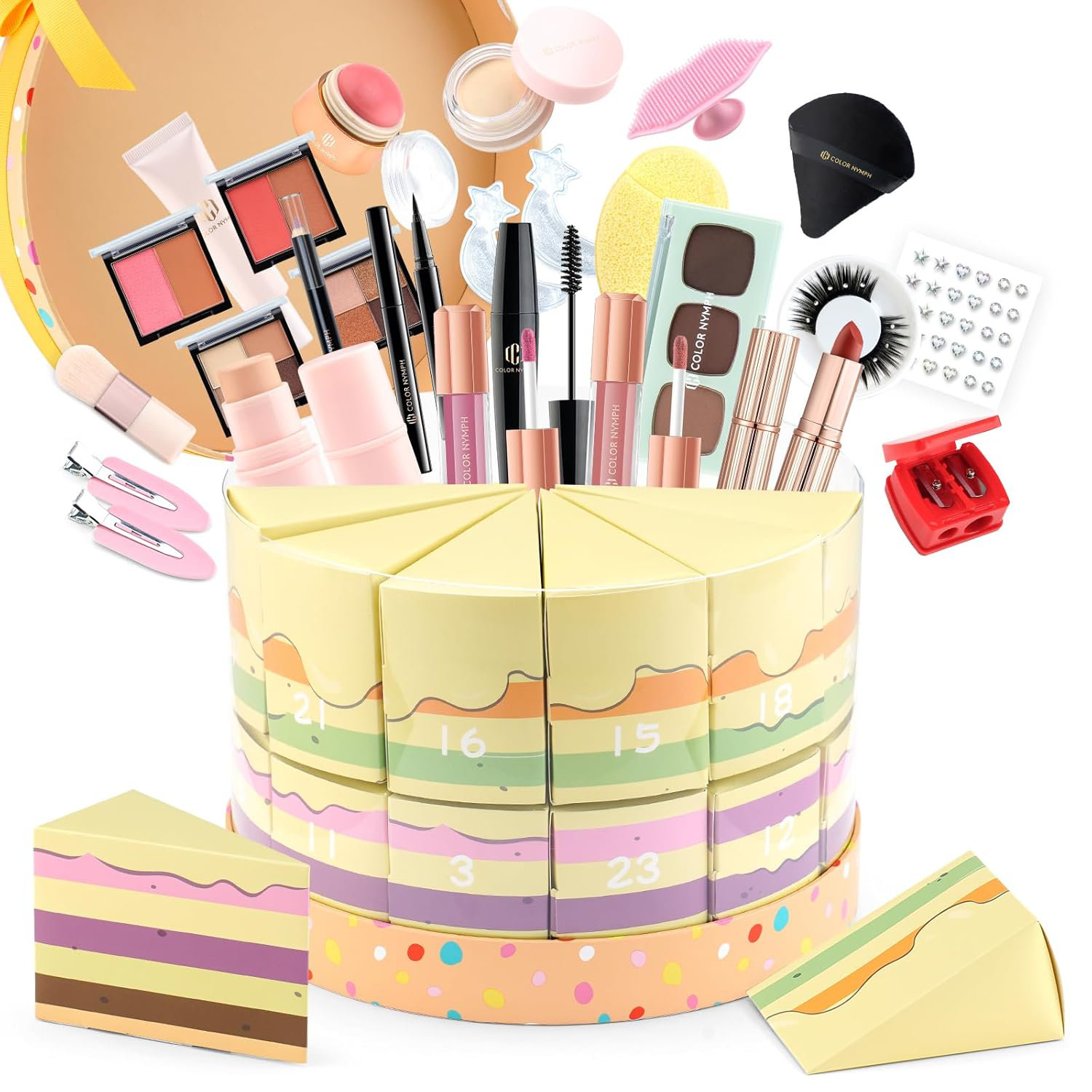 The Holiday Aisle® Makeup Advent Calendar 2024, 24 Days Christmas Gift ...