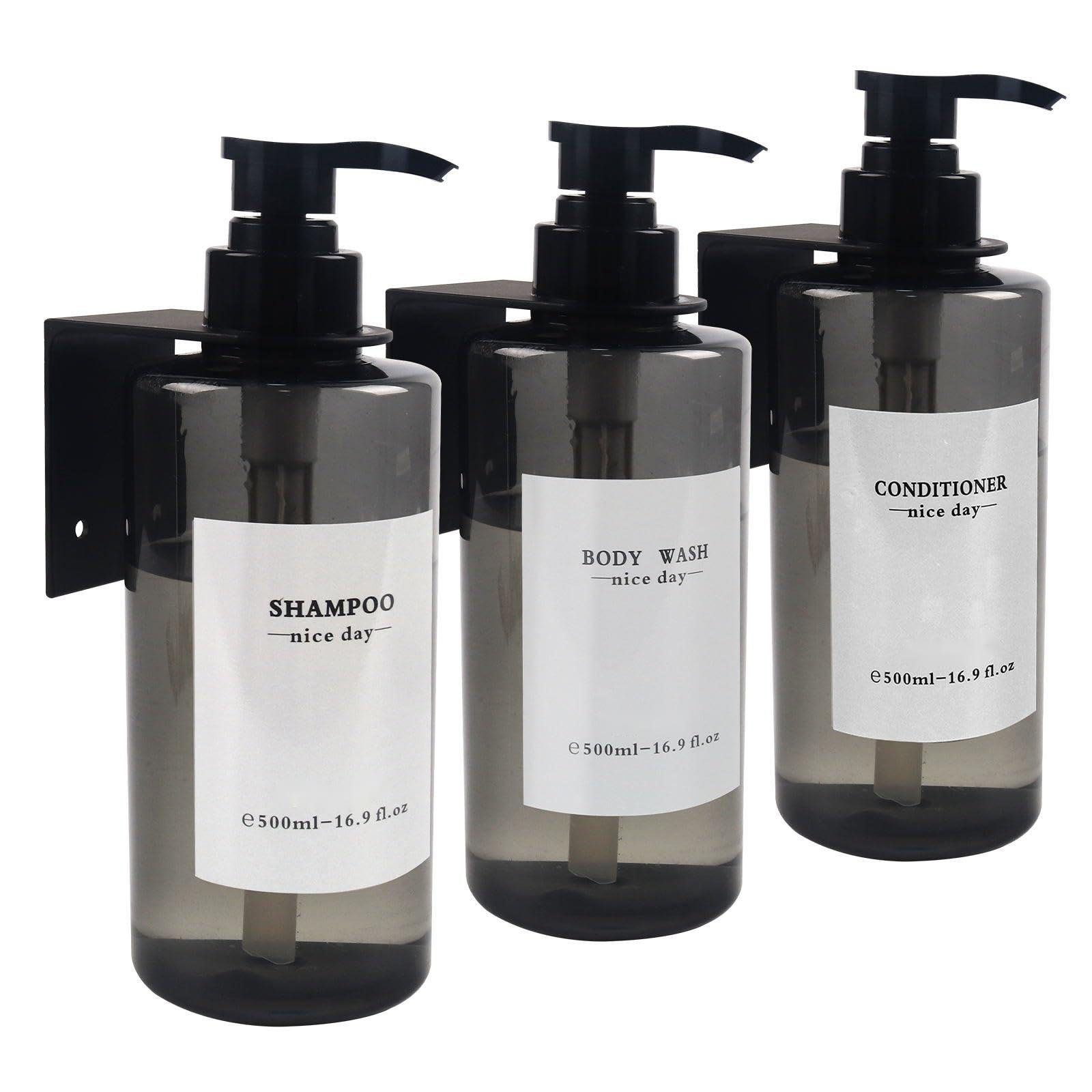 Latitude Run® Shampoo And Conditioner Dispenser Shower Soap Dispenser ...