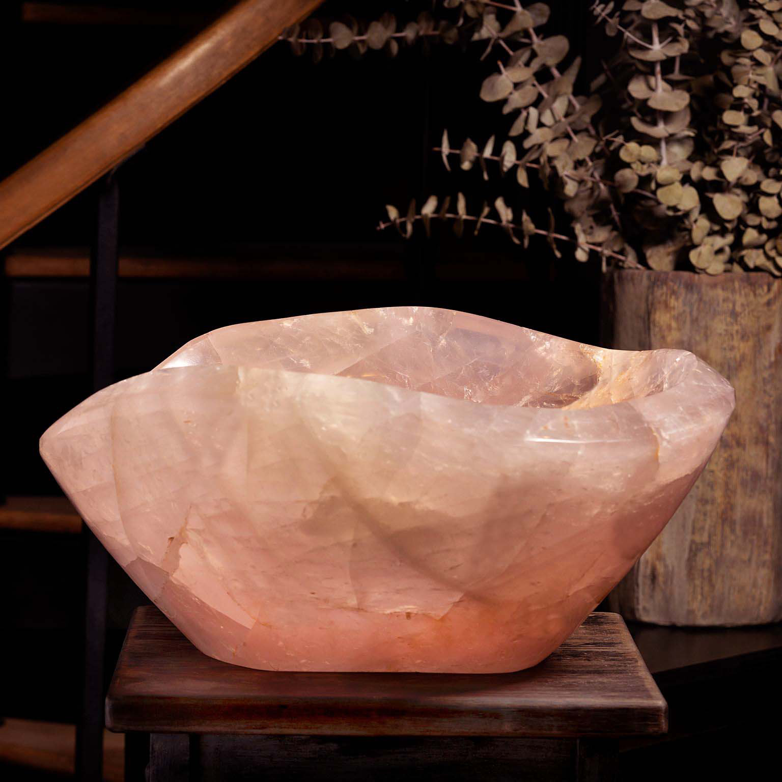 Astro West Bol décoratif en cristal abstrait rose - Wayfair Canada
