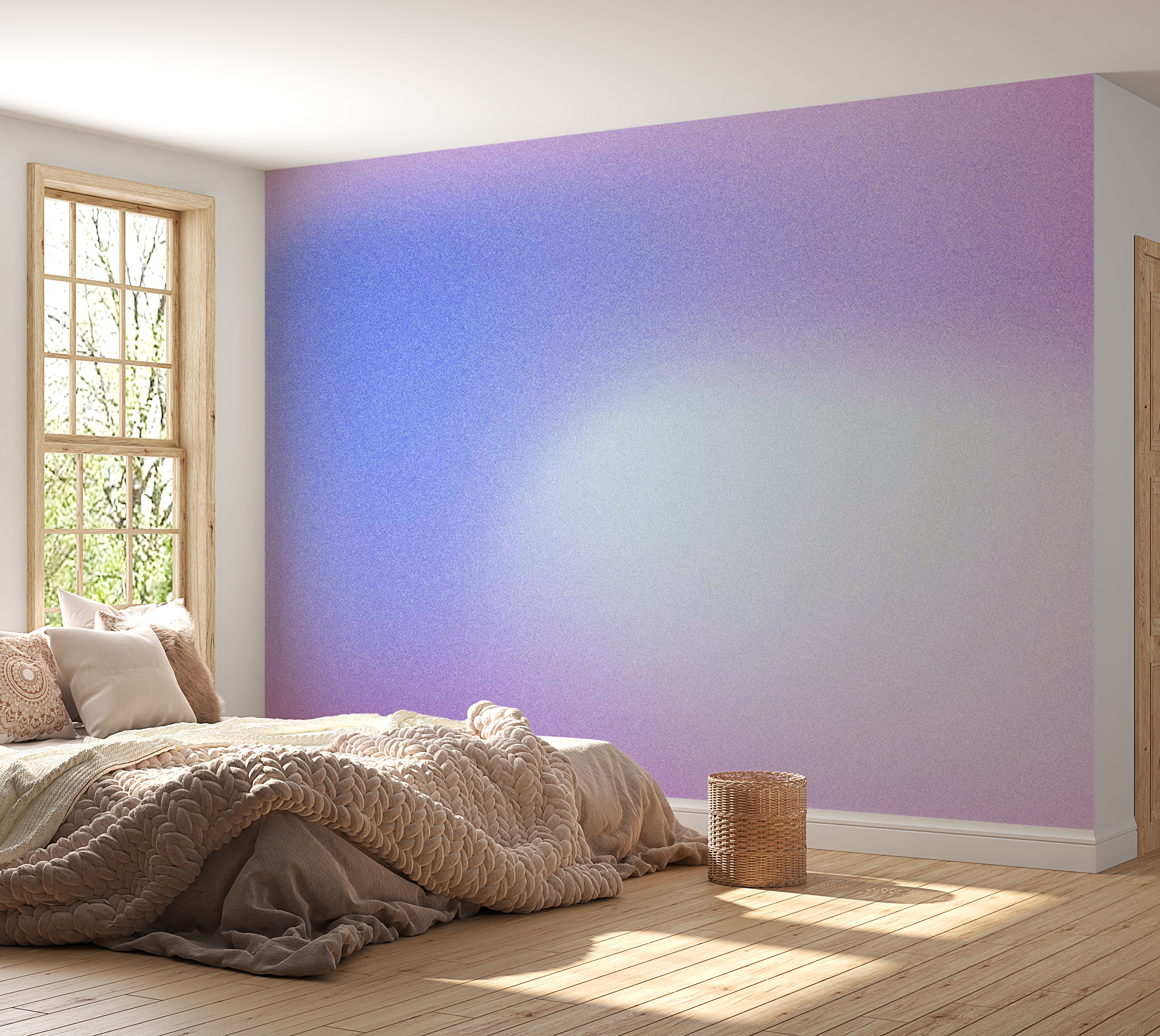 Orren Ellis Surface Background Wallpaper Wall Mural - Delicate Gradient ...