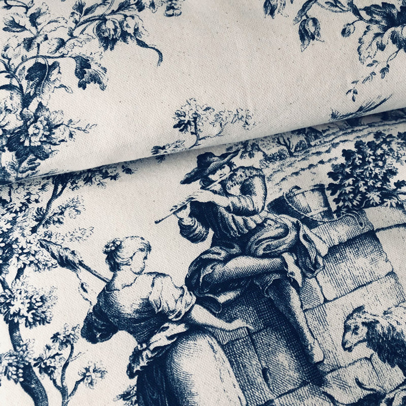 The Tailor's Bed Alsace Cotton Toile Duvet Cover Set | Wayfair