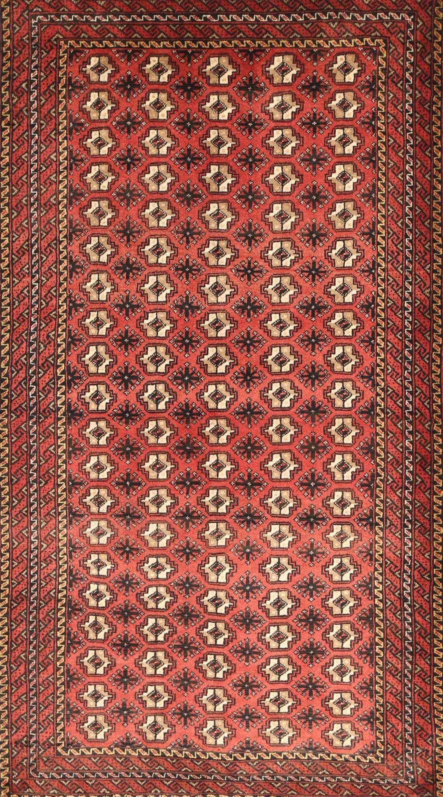 Bloomsbury Market Traditional Red/Beige Area Rug | Wayfair