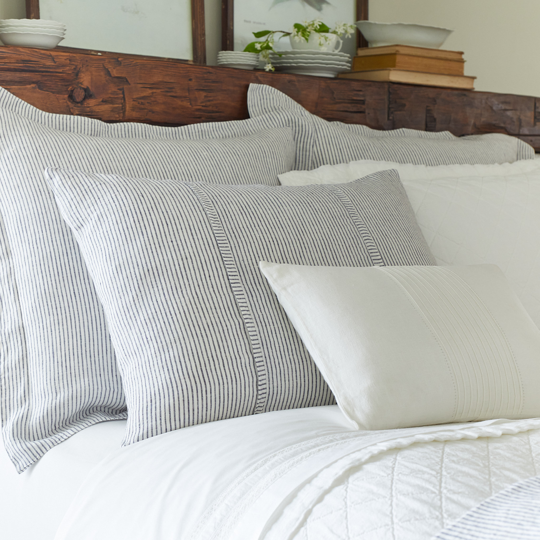 Taylor Linens Oxford Striped Linen Sham | Wayfair