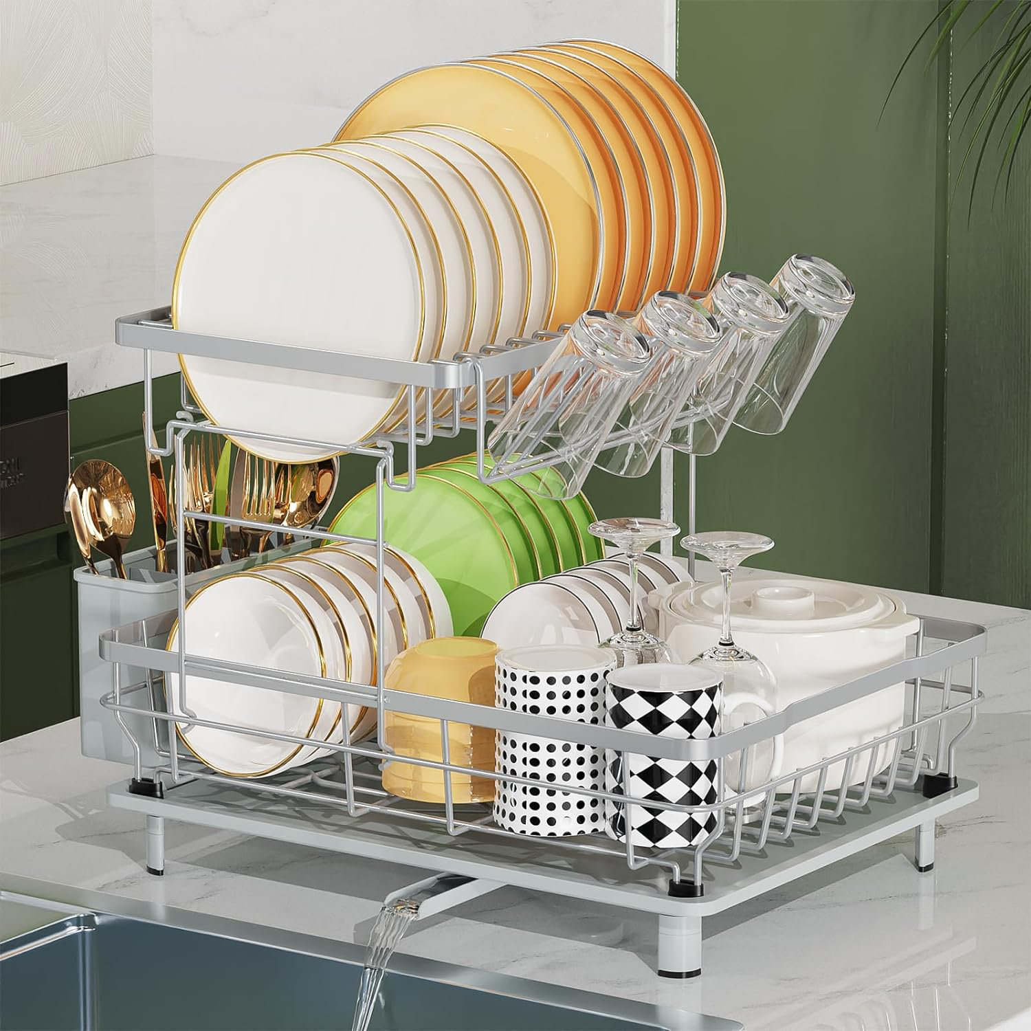 WOOD YOU OF GAINESVILLE, INC. Dish Rack | Wayfair