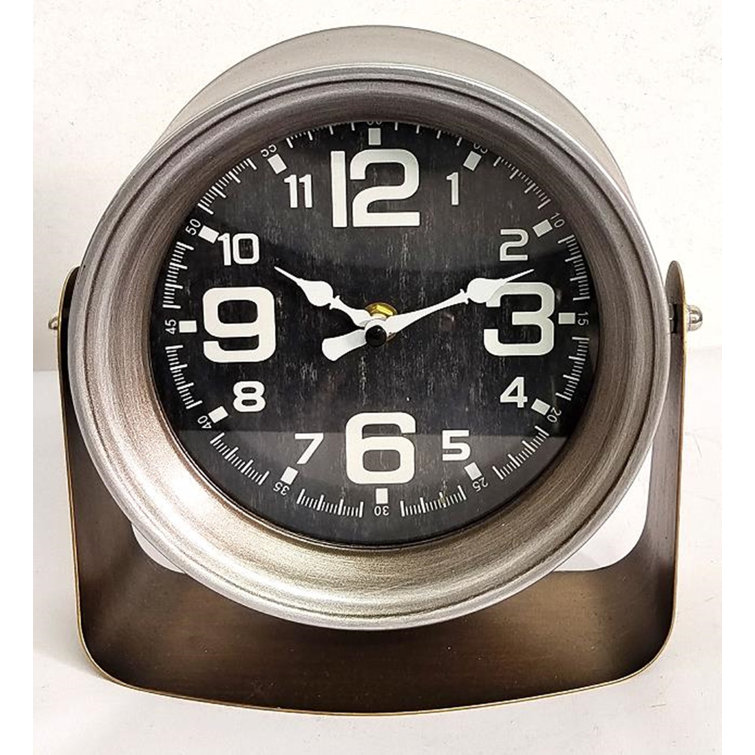 Brambly Cottage Modern & Contemporary Numerical Metal Quartz Movement ...