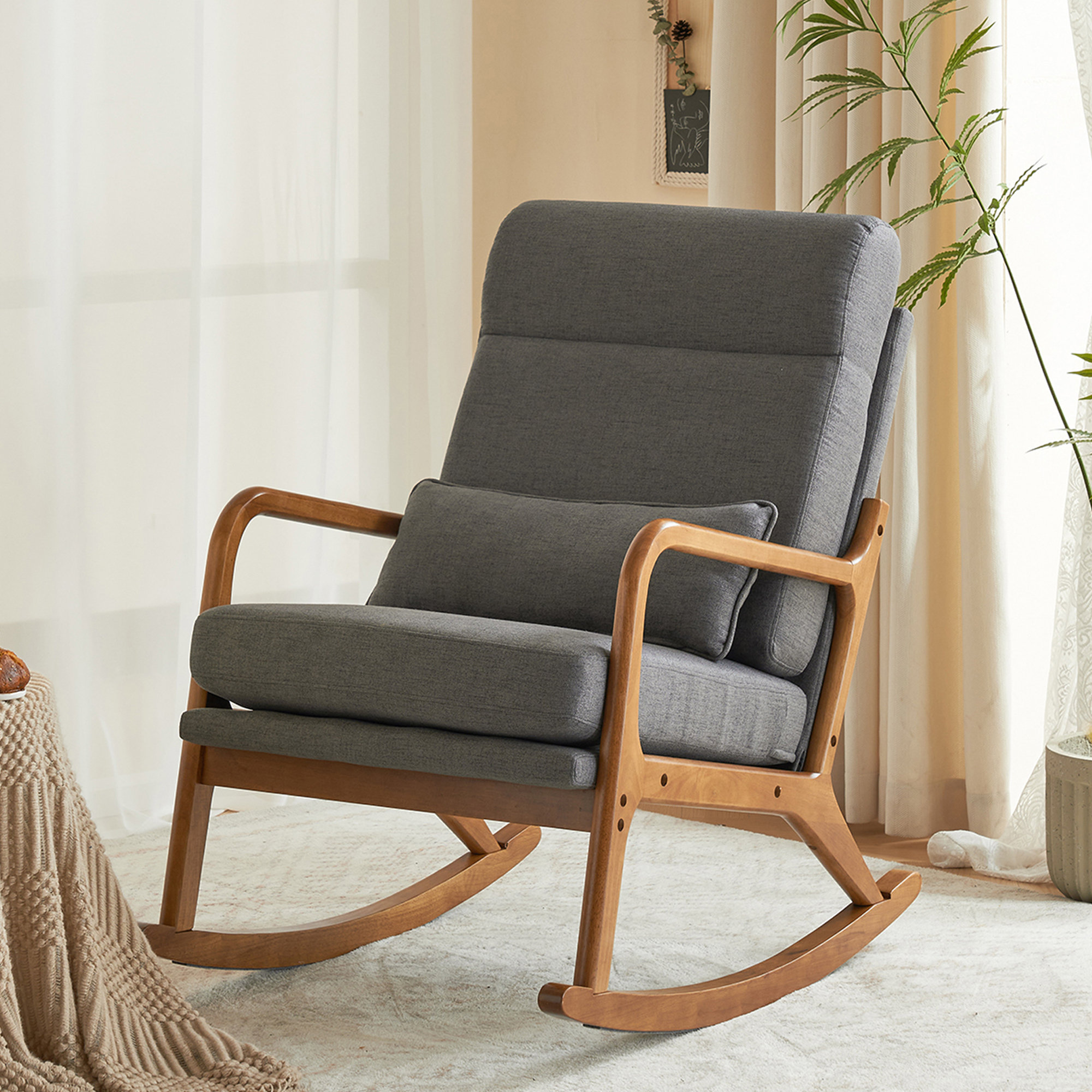 Corrigan Studio® Mariah Rocking Chair & Reviews | Wayfair