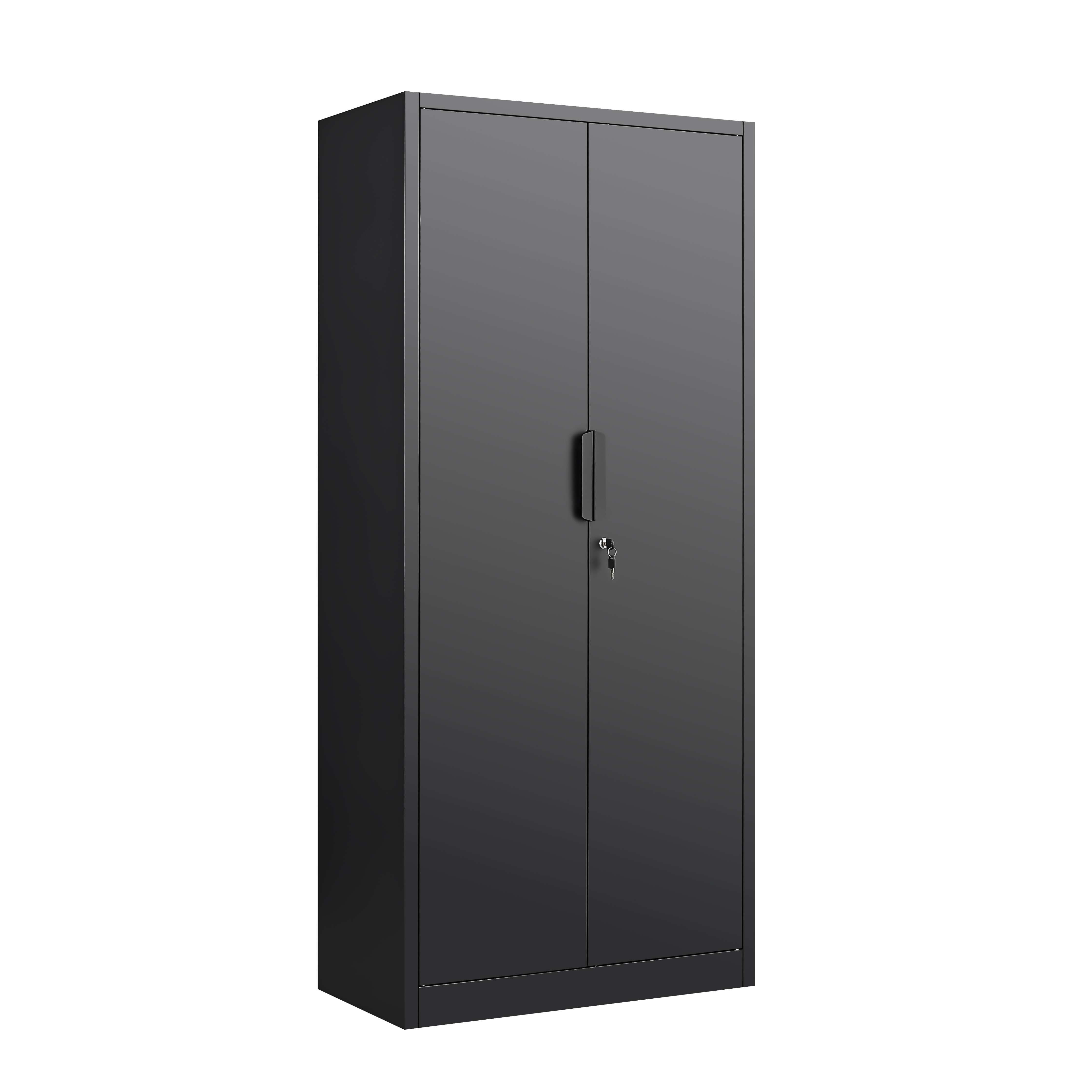 Latitude Run® Heavy-Duty Steel File Cabinet with Lock and Adjustable ...