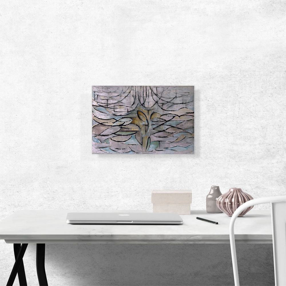 ARTCANVAS Blossoming Apple Tree 1912 by Piet Mondrian - Wrapped Canvas ...