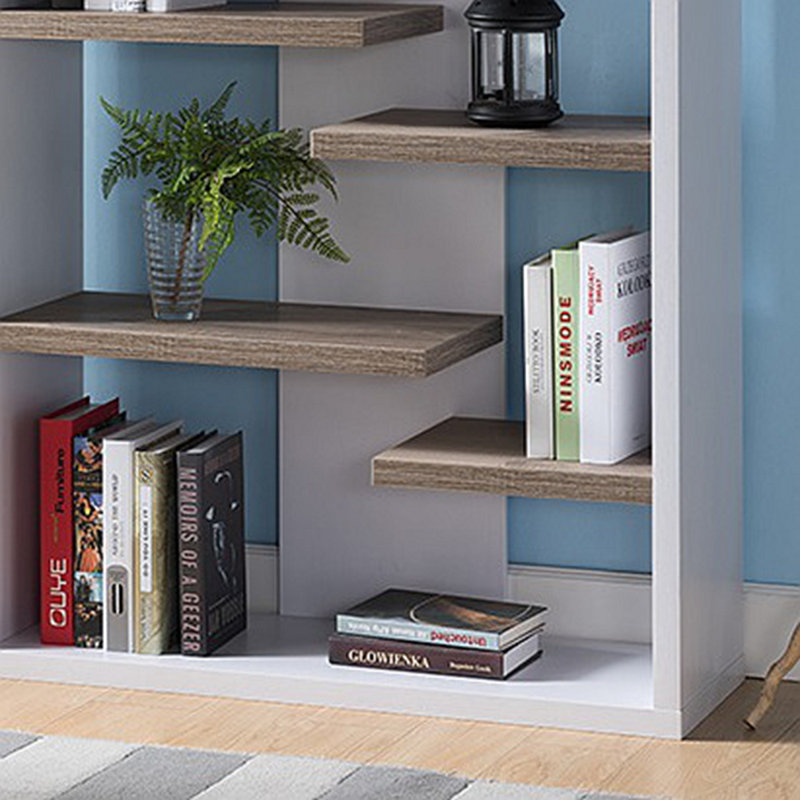 Latitude Run® Mid Century Display Cabinet, Open Back Display Cabinet ...