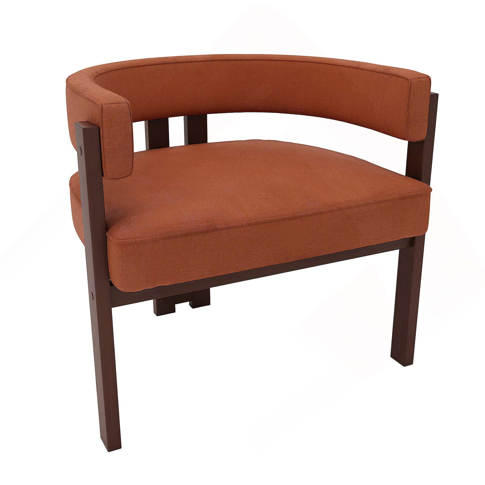 George Oliver Modern Breathable Teddy Fabric Living Room Chair with ...