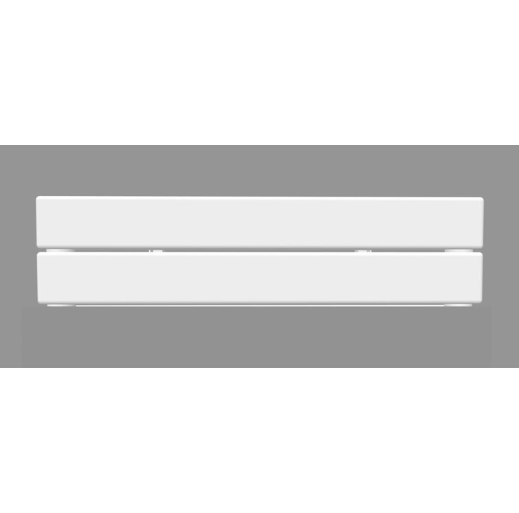 Modern Warmth Hot Water Baseboard Horizontal Flat Panel Radiators | Wayfair