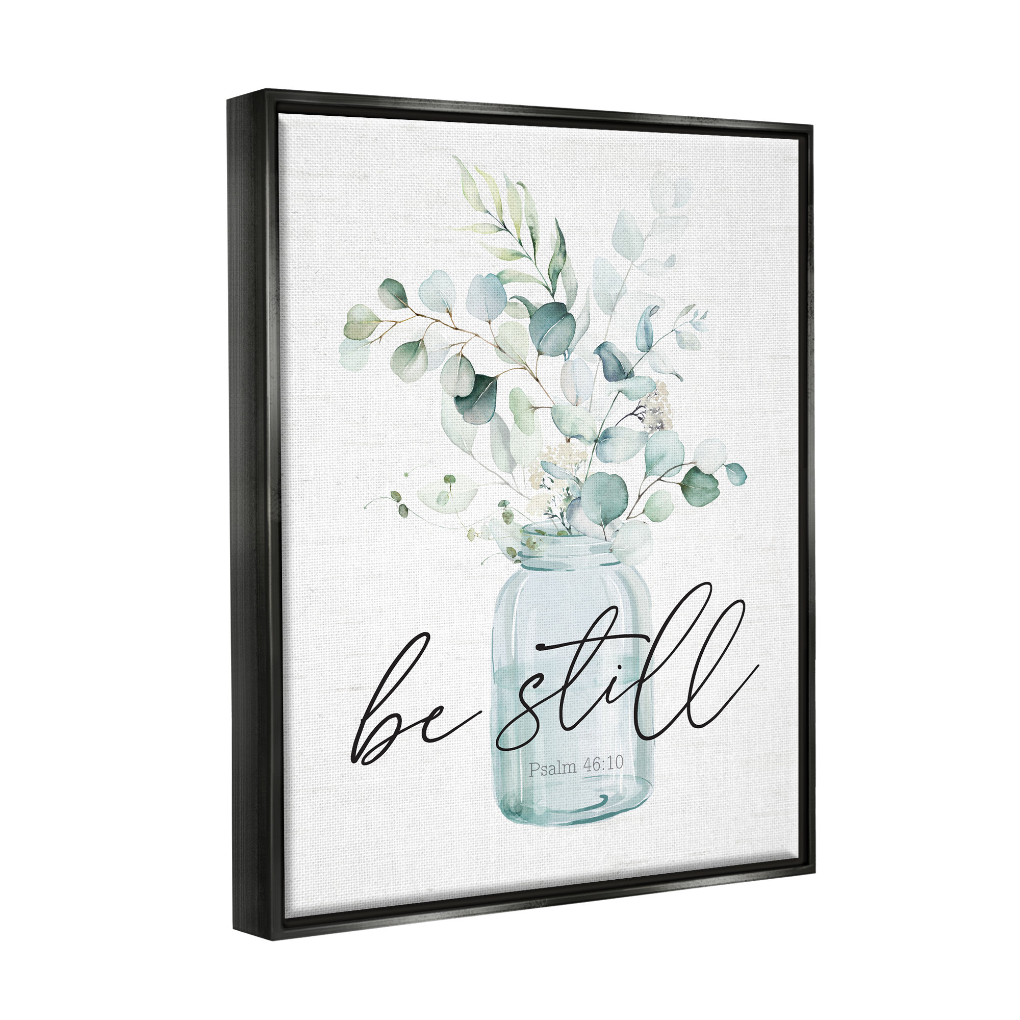 Stupell Industries Be Still Spiritual Botanical Plants Farmhouse ...