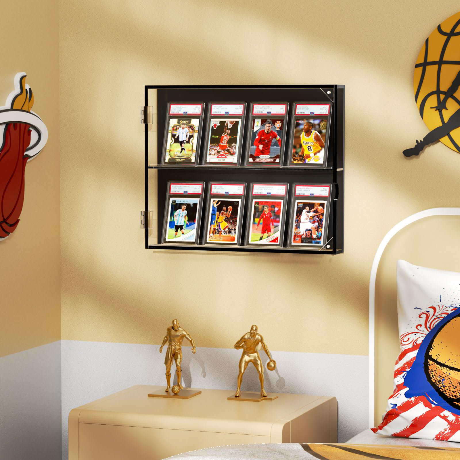 HIRVOK Acrylic Baseball Card Display Case - Wayfair Canada