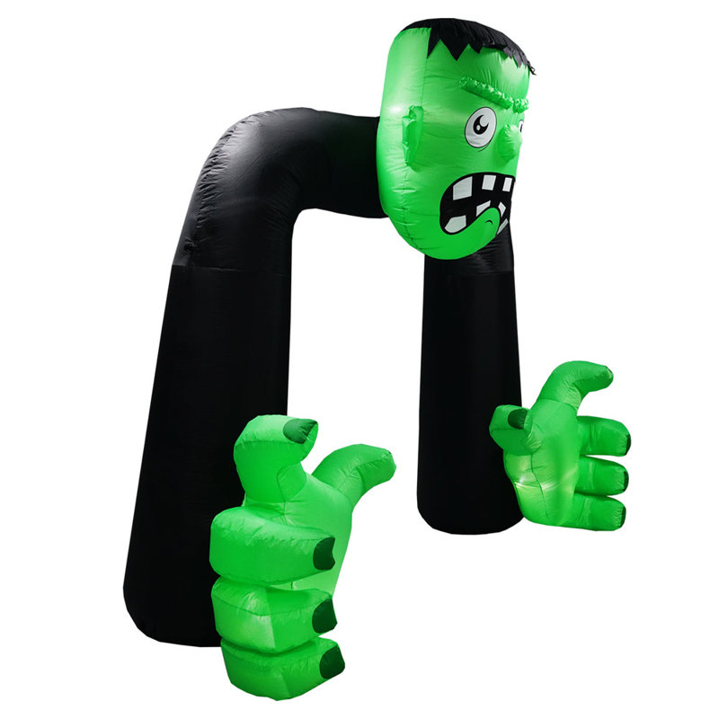 The Holiday Aisle® Frankenstein Archway Inflatable Set & Reviews | Wayfair