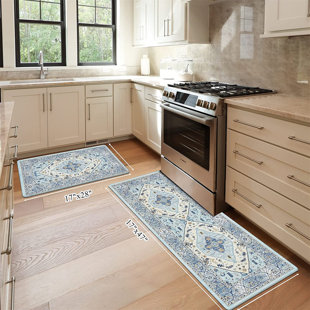 Blue Kitchen Mats You'll Love | Wayfair