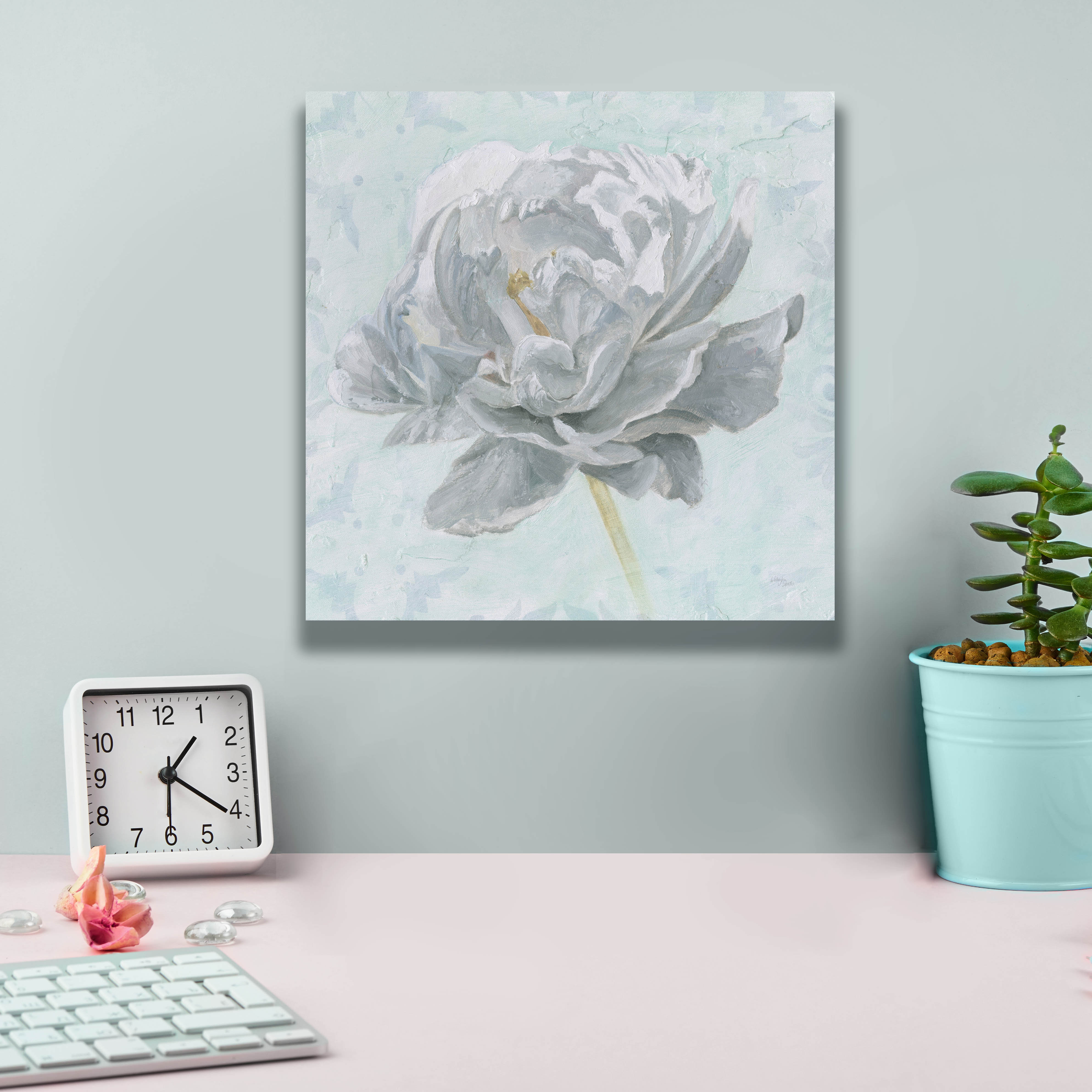 Epic Graffiti 'Sublime Peony 2' by Wellington Studio Canvas Wall Art ...
