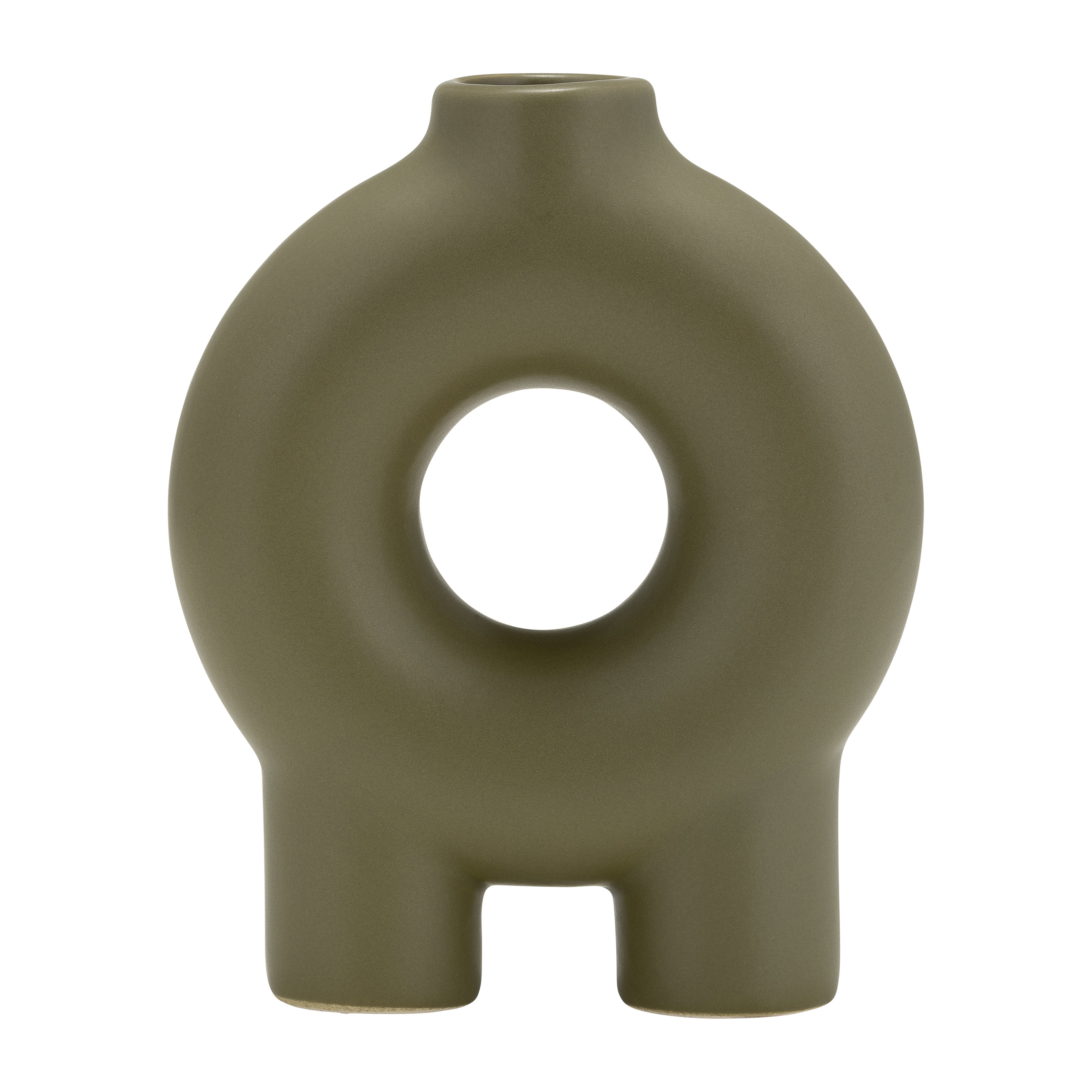 Birch Lane™ Corsetti Modern Ceramic Stoneware Vase with Sculptural ...