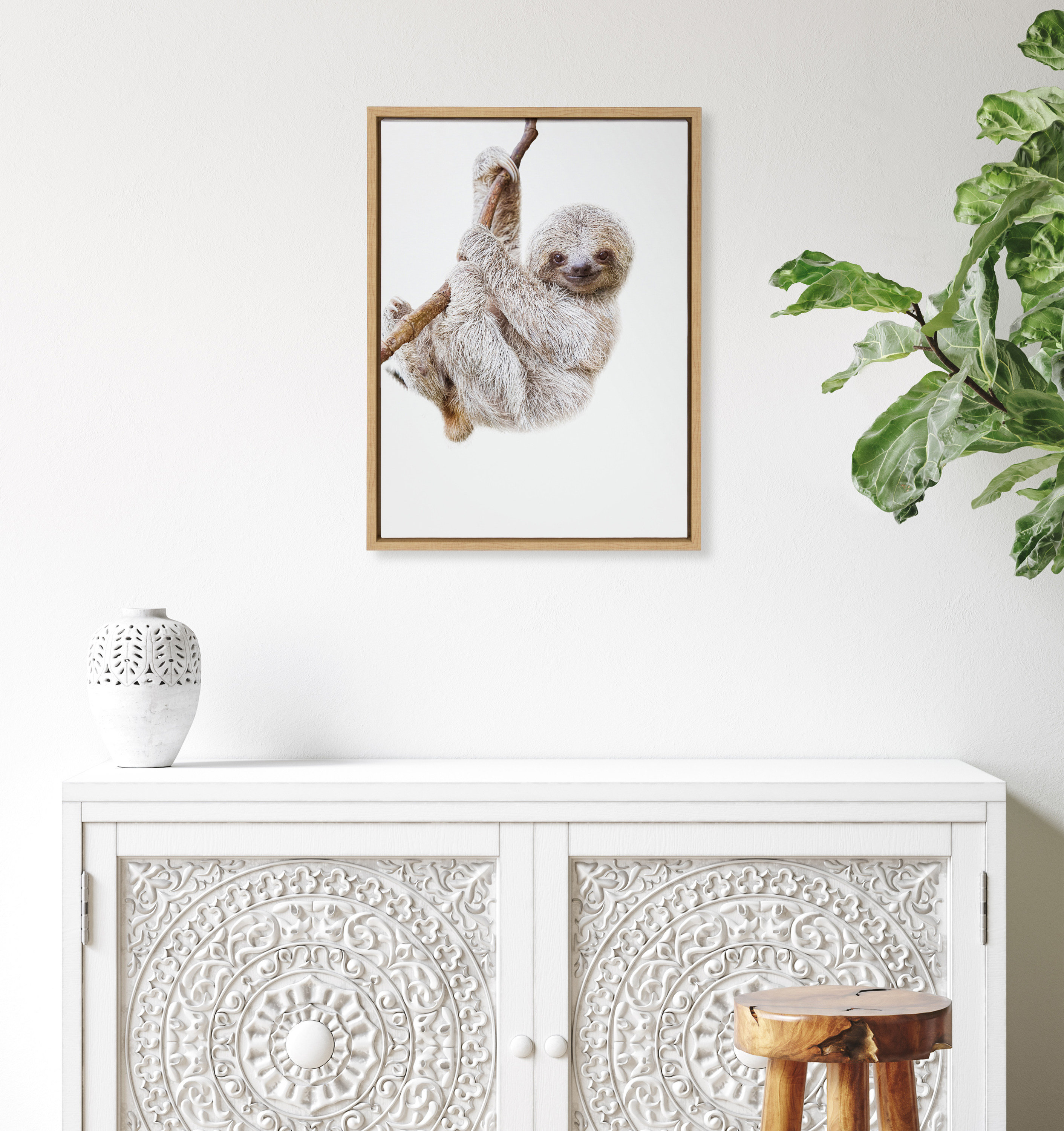 Dakota Fields " Baby Sloth Hanging Around 18x24 V FC " by Amy Peterson ...