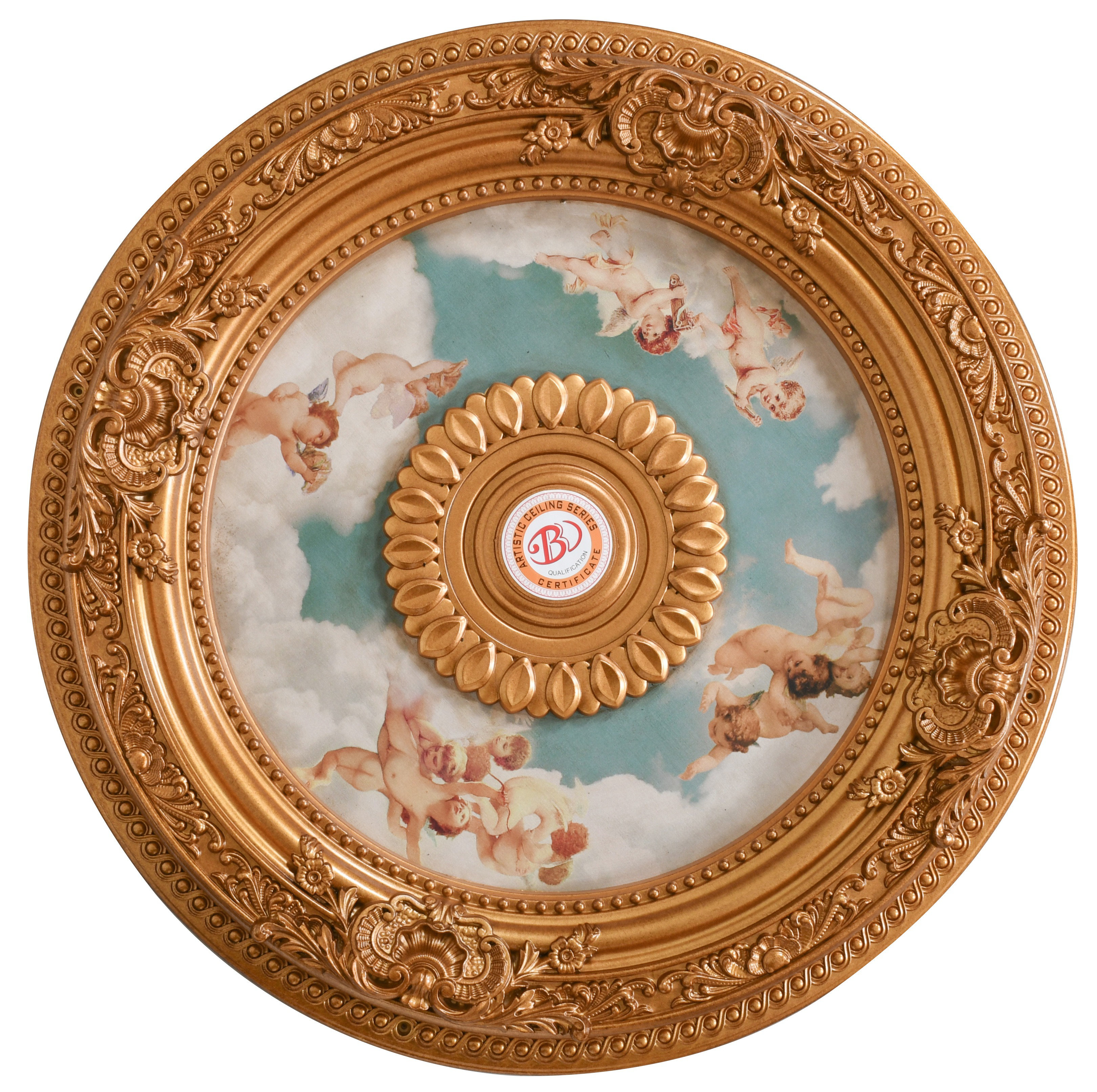AFD Home Cherub Sky Ceiling Medallion & Reviews | Wayfair