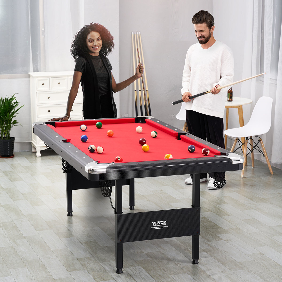 VEVOR Pool Table with Leg Levelers | Wayfair