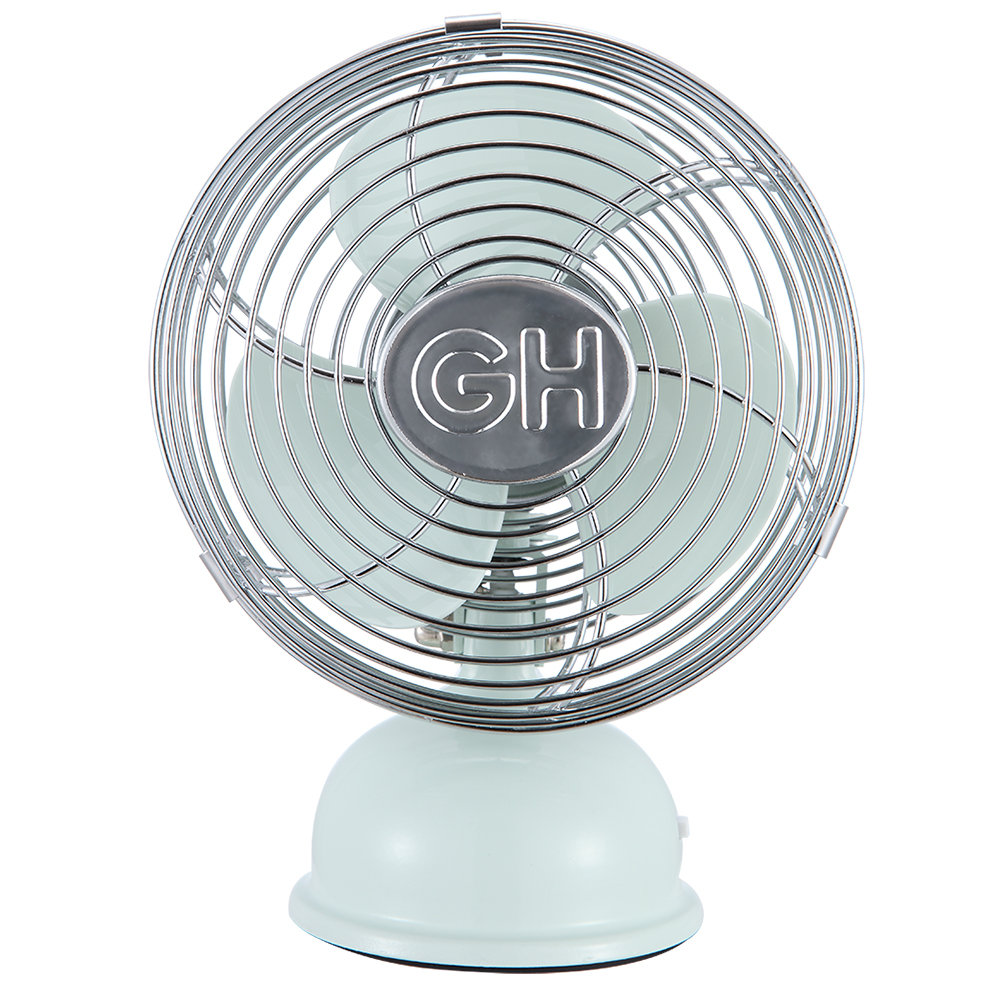 Good Housekeeping's All-Metal 5" Retro Oscillating USB-Powered Personal ...