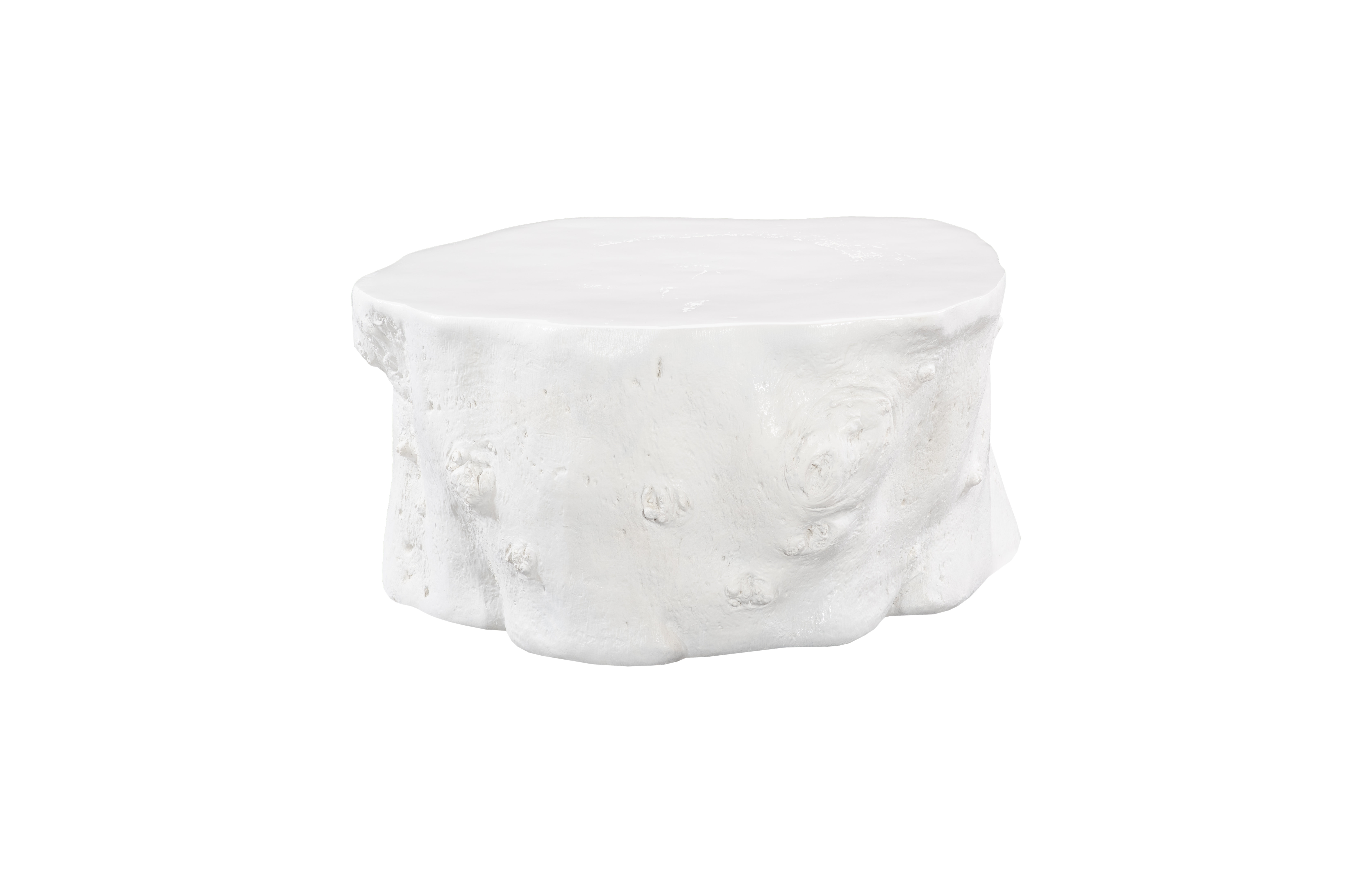 Phillips Collection Log Cocktail Table, Gel Coat White | Perigold