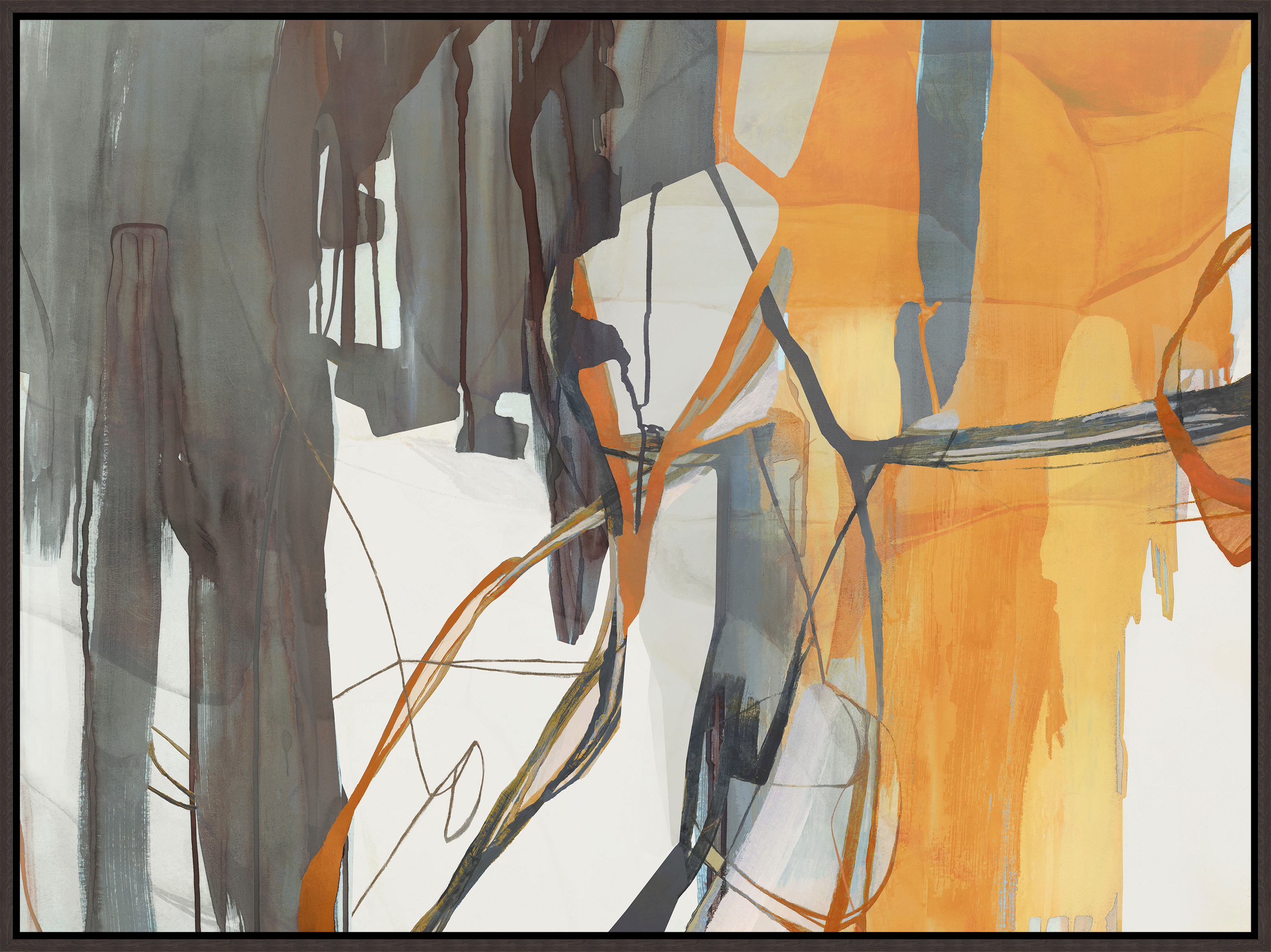 Chelsea Art Studio Jacob Lincoln Virtutes II Framed On Canvas by Jacob ...