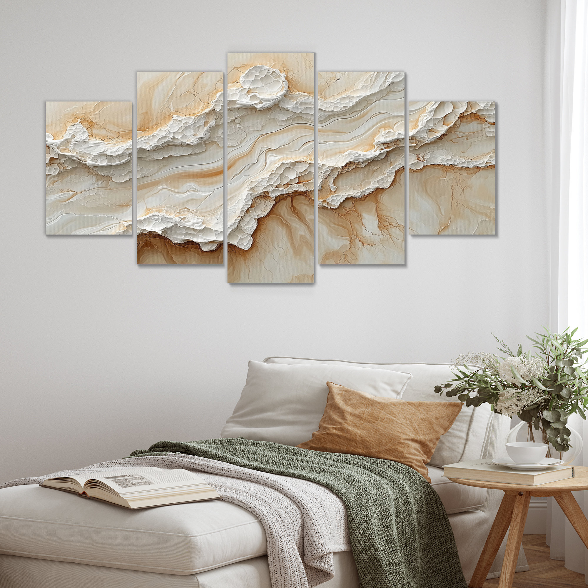 Wrought Studio™ Ordhan - Marble Wall Art - Modern Wall Art Decor | Wayfair