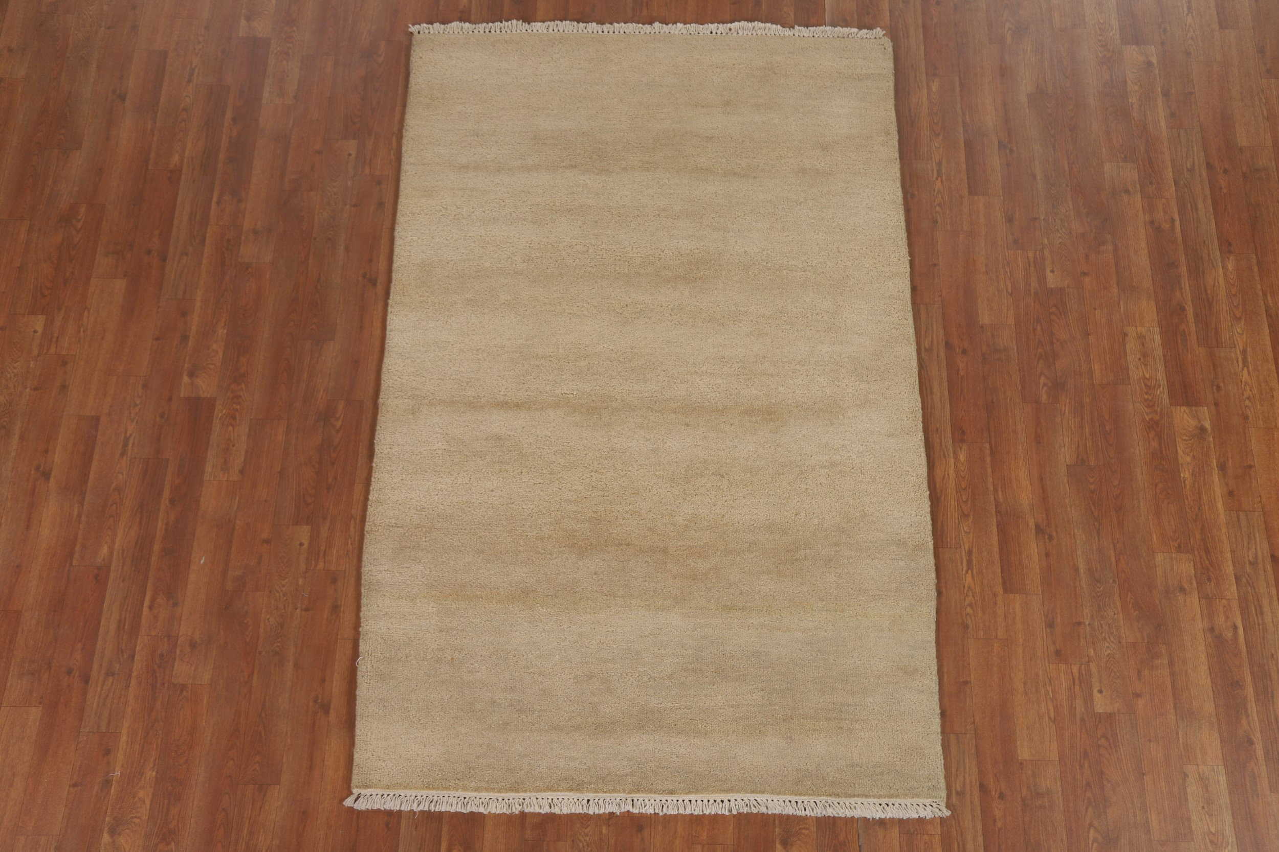 Isabelline Handmade Wool Gabbeh Oriental Area Rug 4x6 | Wayfair