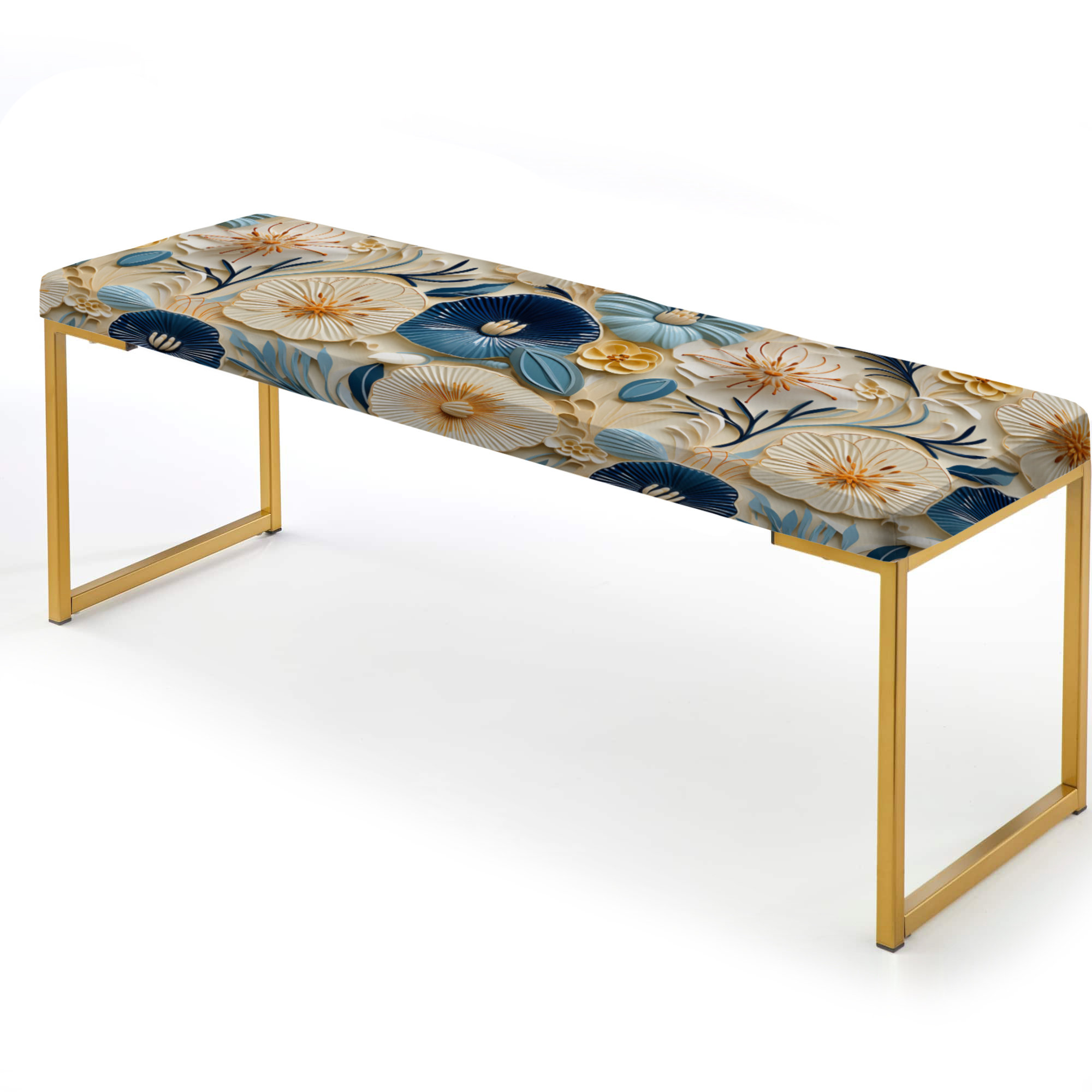 Design Art Blue And White Coastal Retreat Seashells IV - Floral ...