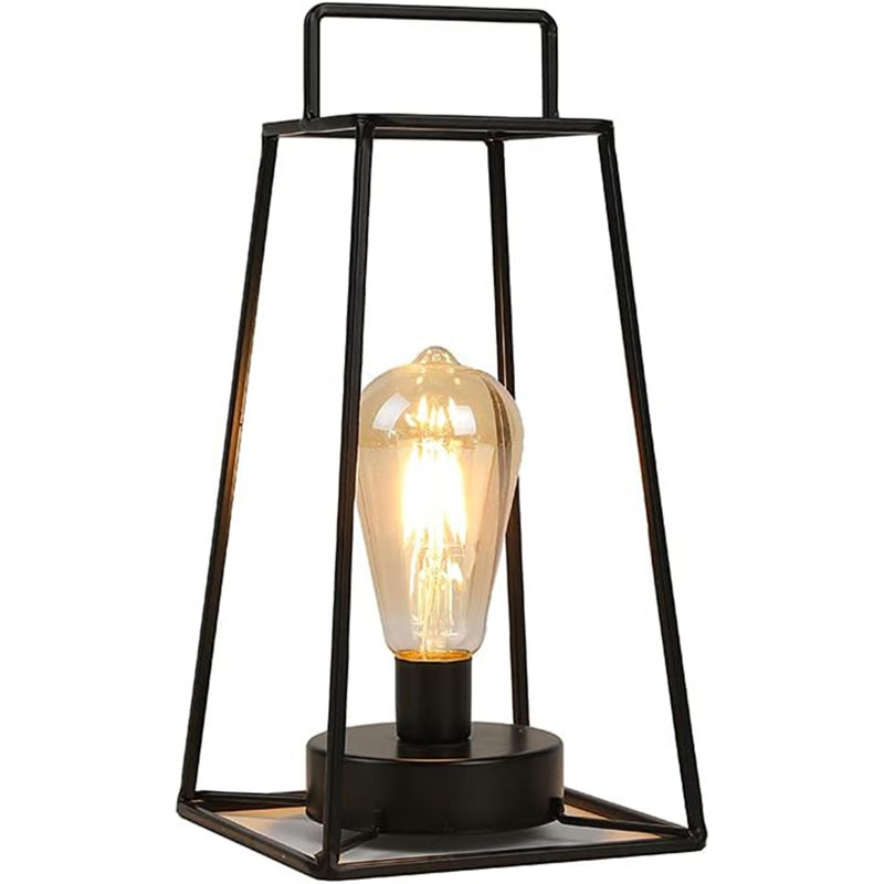 17 Stories Retro Style Geometric Desk Lamp | Wayfair
