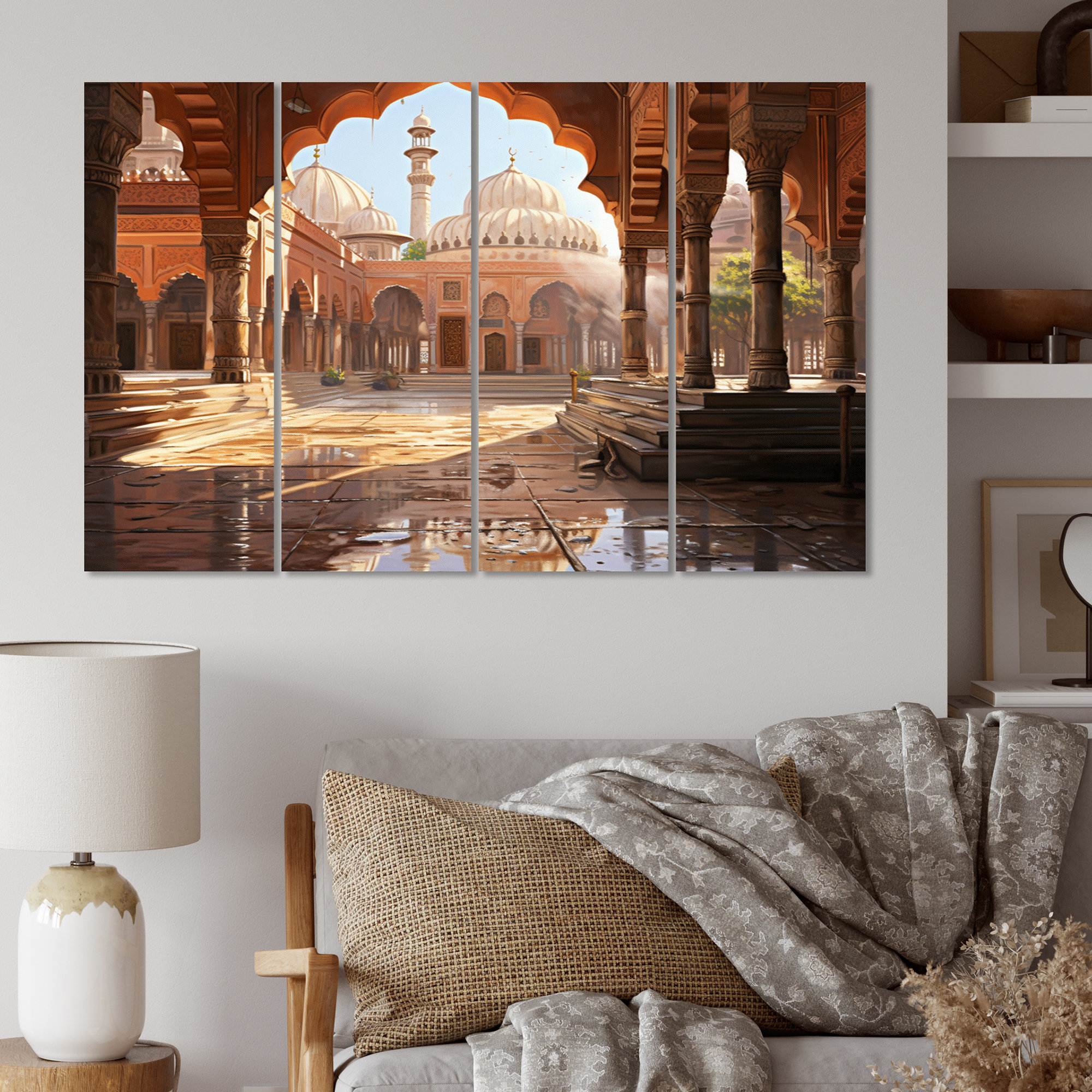 Charlton Home - Islamic Canvas Prints - 4 Panels - Wayfair Canada