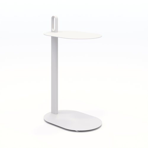KFI Studios Alden Steel C Table End Table 29in H | Wayfair