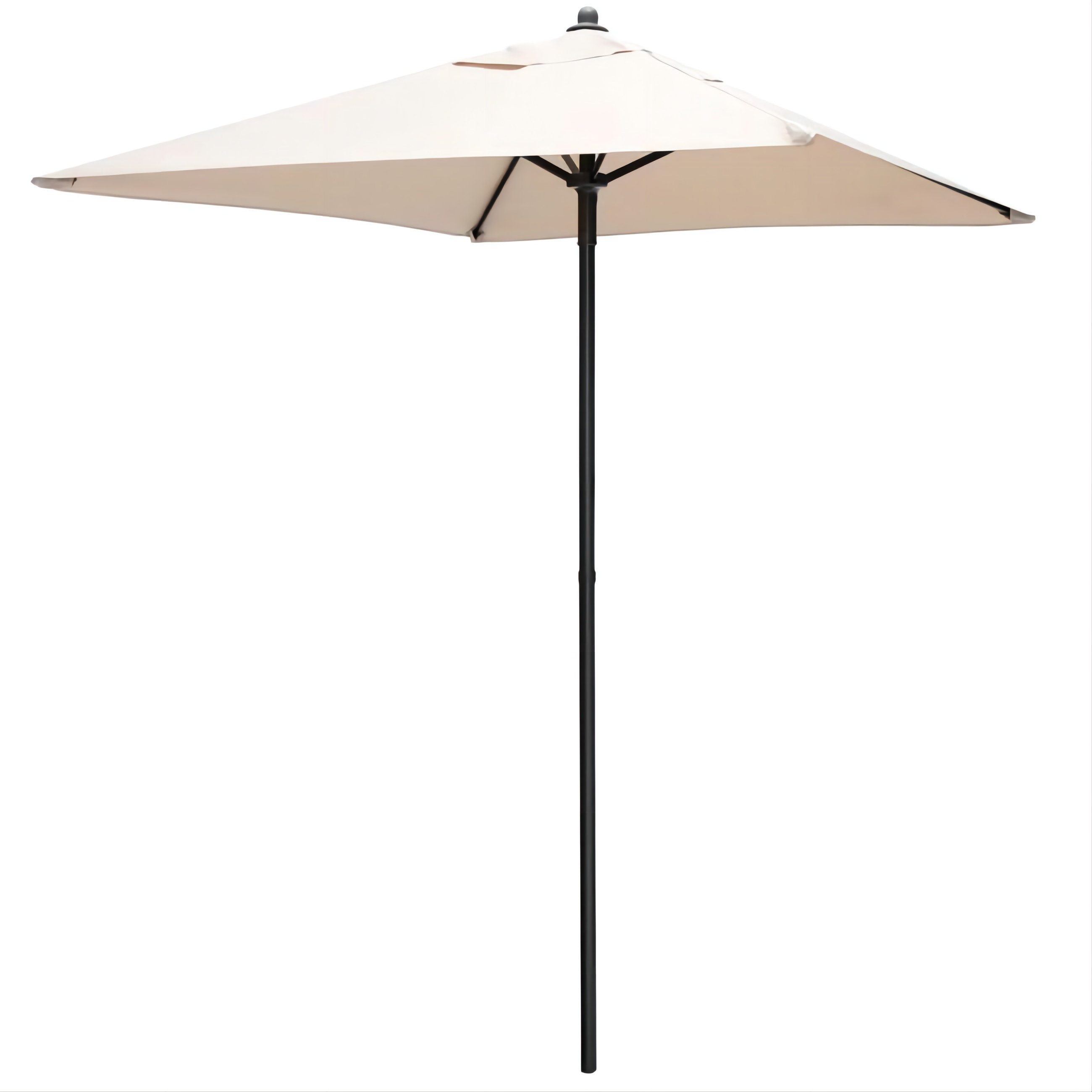 Arlmont & Co. Abri de parasol de table carré 5 pi avec 4 nervures ...