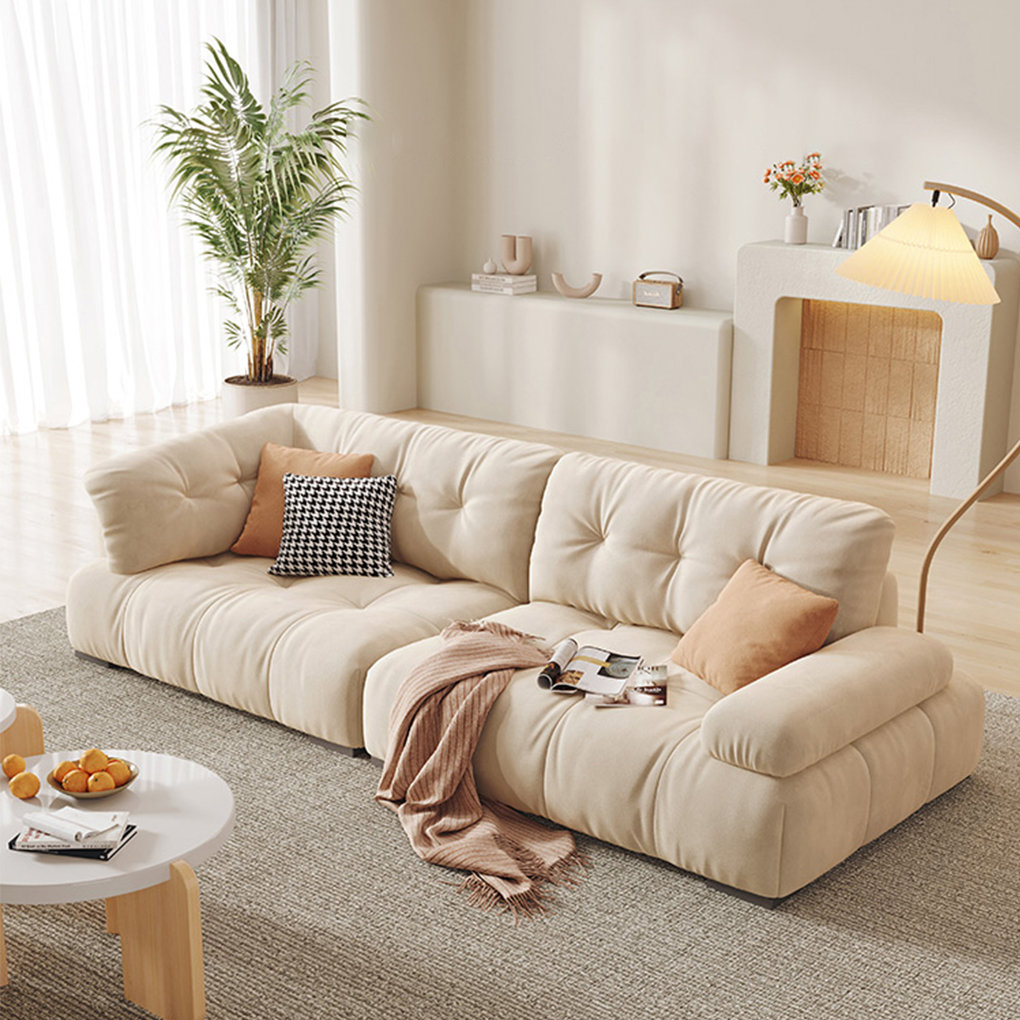 Smith Thera Creamy Windy Cloudy Sofa - Wayfair Canada
