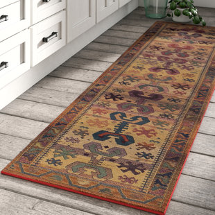 Foundstone Robin Brown/Green/Beige Rug | Wayfair.co.uk
