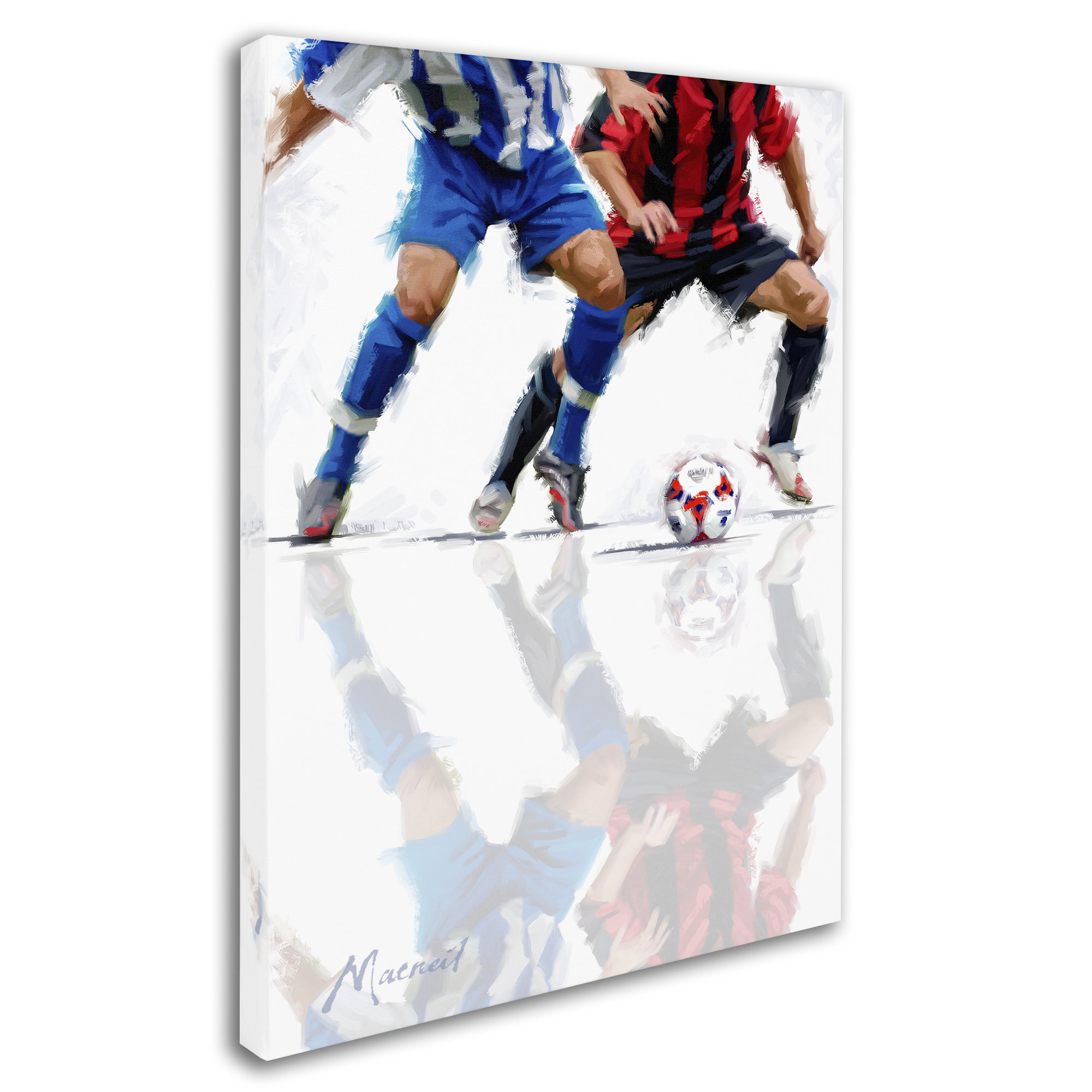 Trademark Fine Art 'Football' Print on Canvas | Wayfair