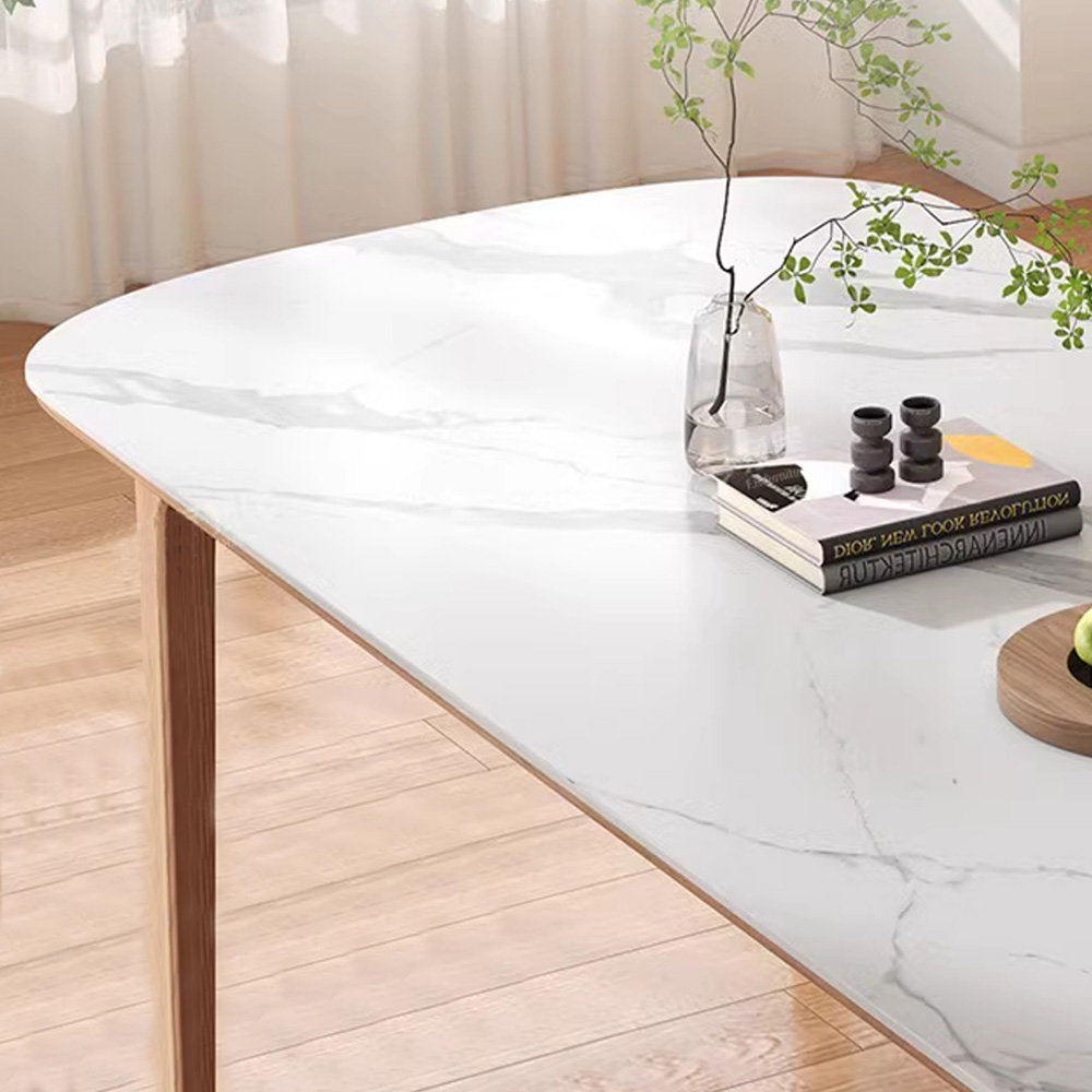 MRzenghong Simple sintered stone dining table set | Wayfair