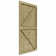 Rowlinson Vertical Board 6x3 Gate | Wayfair.co.uk