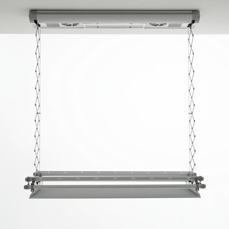 Rebrilliant Ceiling-Mounted Clothes Drying Rack, Vertical Retractable ...