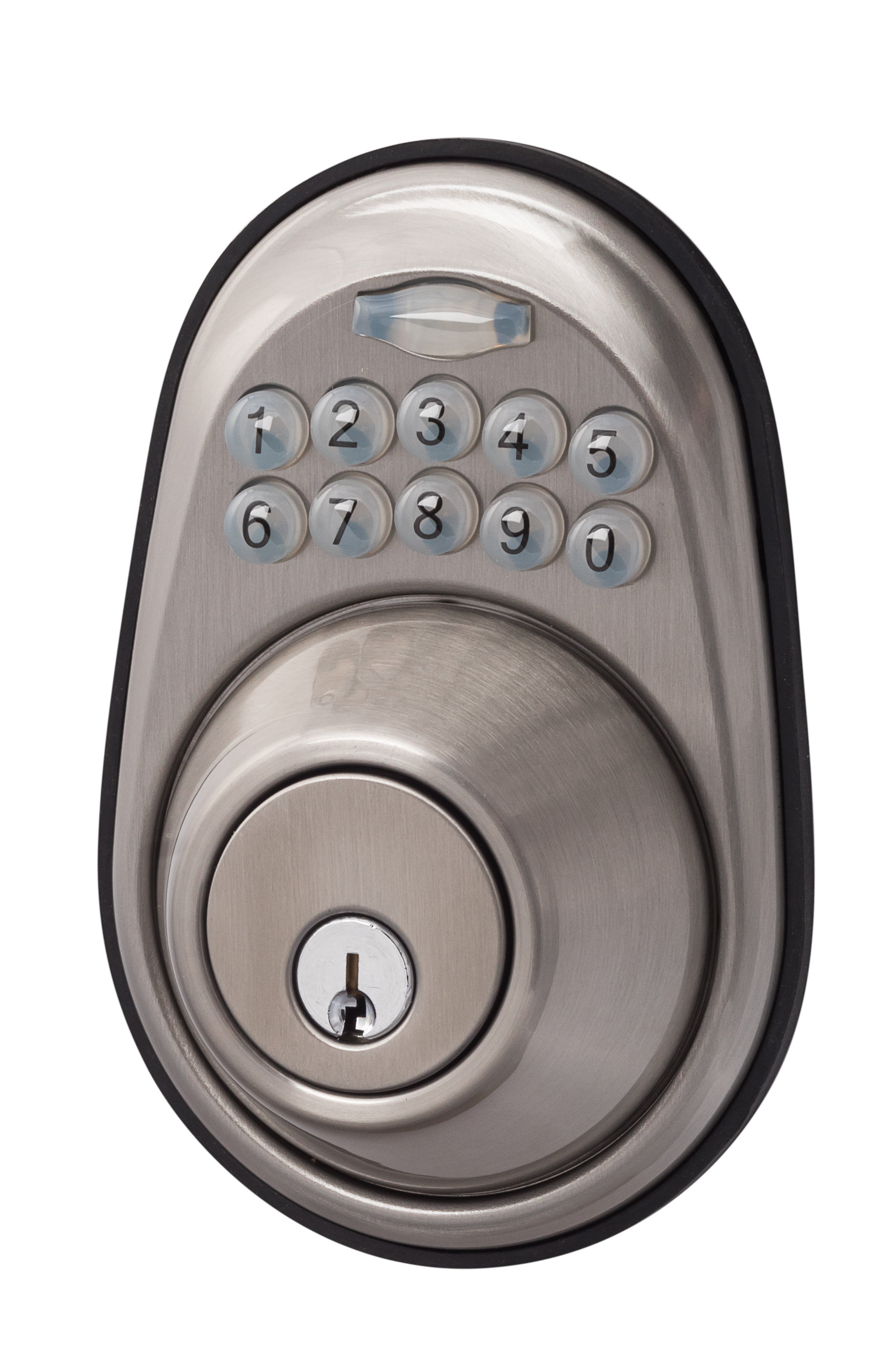 Sure-Loc Hardware Electronic Keypad Deadbolt, Round | Wayfair