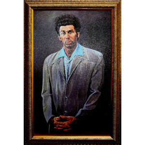 Buy Art For Less 'Cosmo Kramer Portrait - Seinfeld TV Show' Framed ...