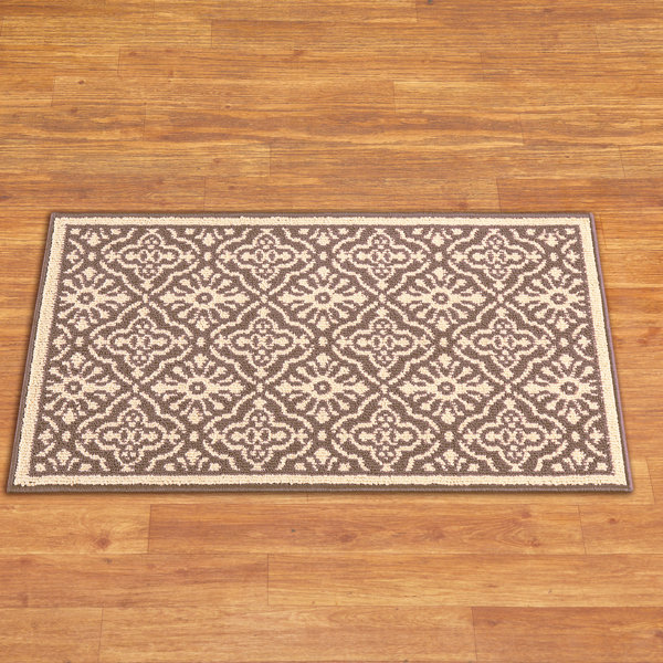 Winston Porter Rectangle Altura Rectangle 26" X 45" Area Rug with Non ...