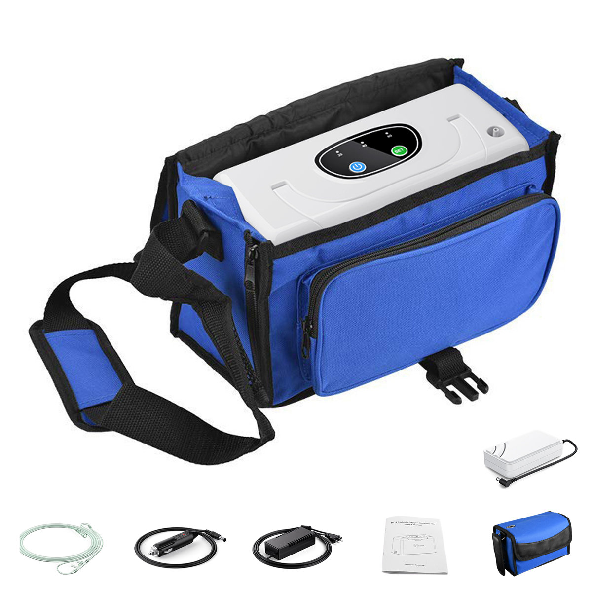 Lischwert 3L Portable Oxygen Generator 33% ox Concentracion for Home ...