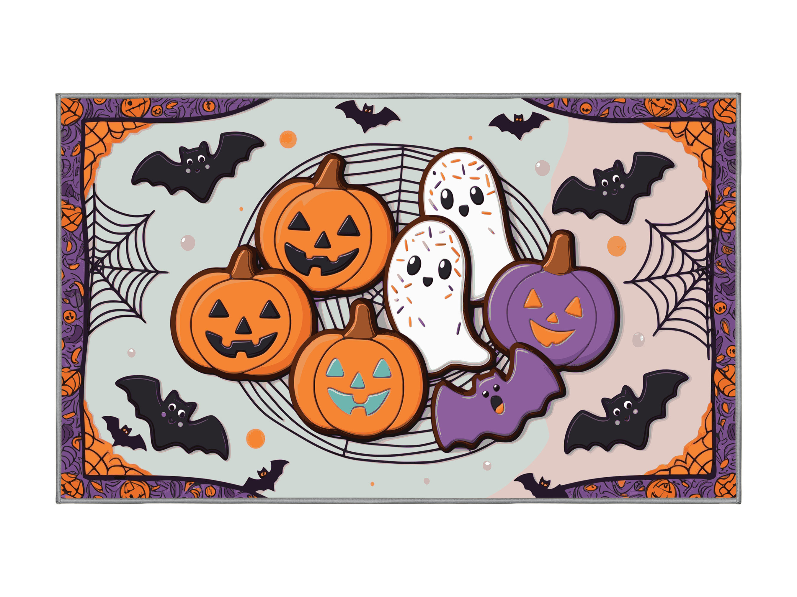 The Holiday Aisle® Halloween Fall Season Holiday Rug - Wayfair Canada